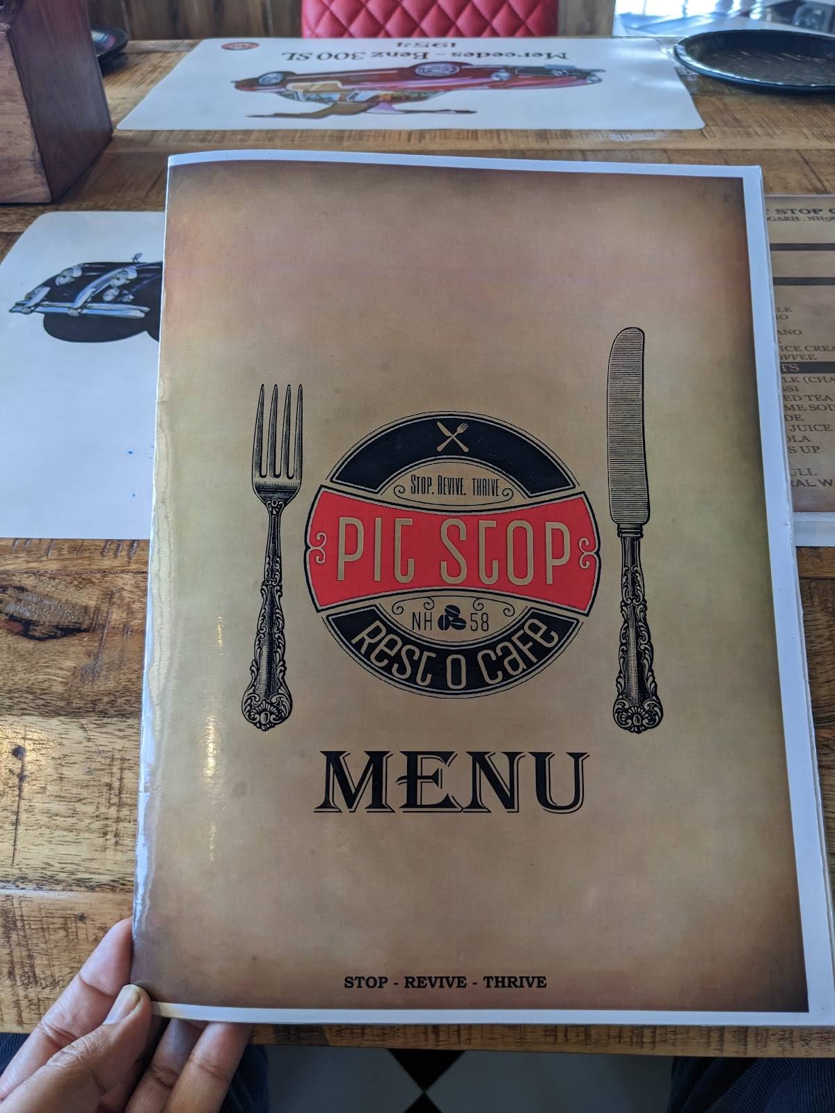 Menu at Pit Stop Deogarh ( Cafe & Restaurant ), India