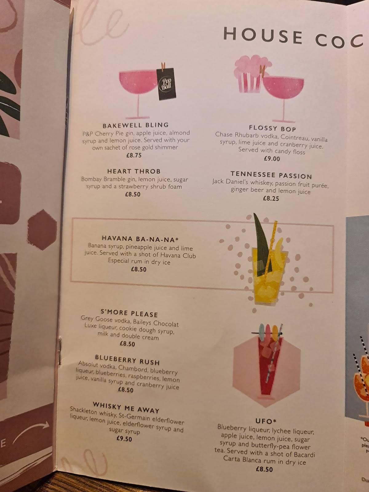 Menu at The Four Leaf pub & bar, Harrogate