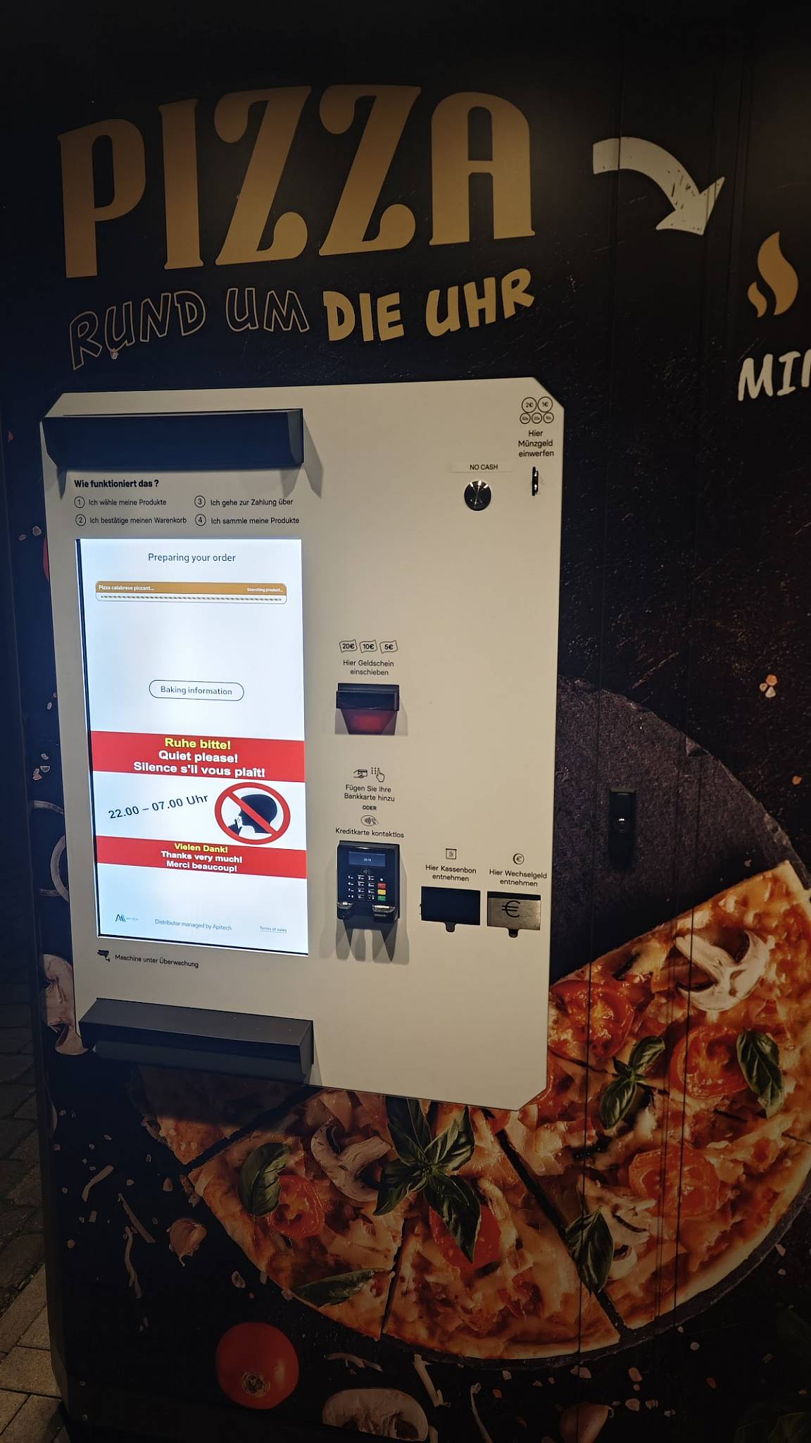 Speisekarte von Pizza Automat, Rust, Ludwigstraße 2
