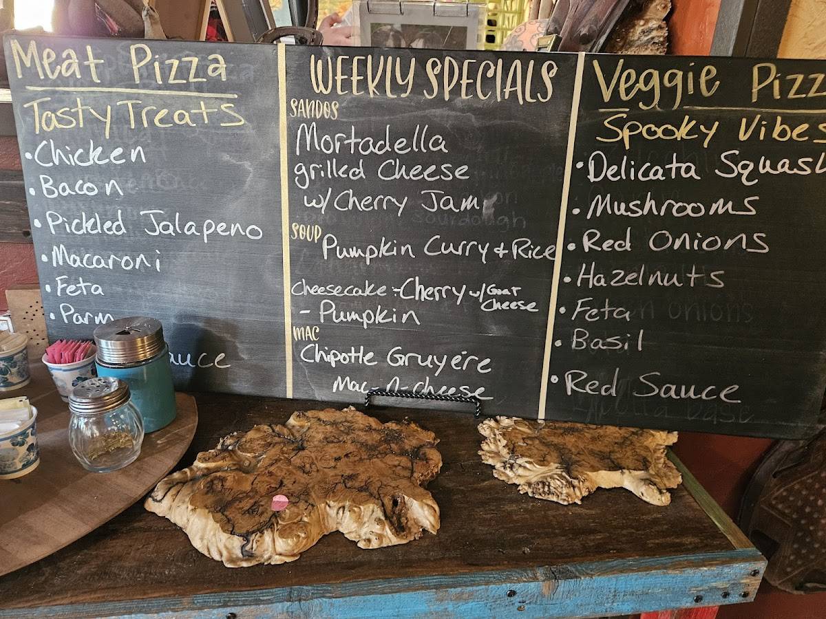 Menu at Old Soul Pizza pizzeria, Roseburg, 525 SE Main St