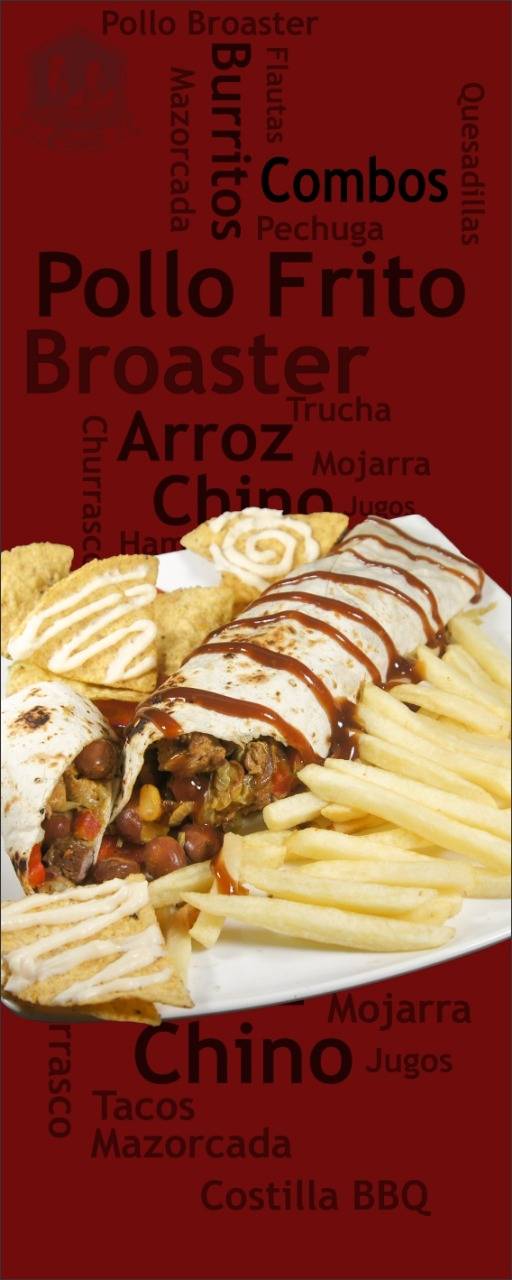 Carta del restaurante Pollo Express, Bogotá, Carrera 68d