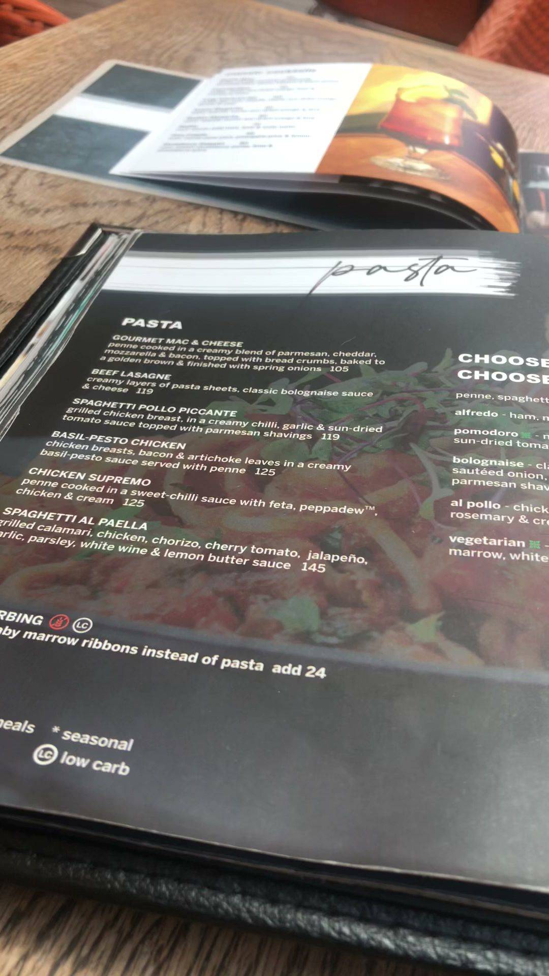 Menu at Cappuccinos @ Mall of the North restaurant, Polokwane, Cnr R81