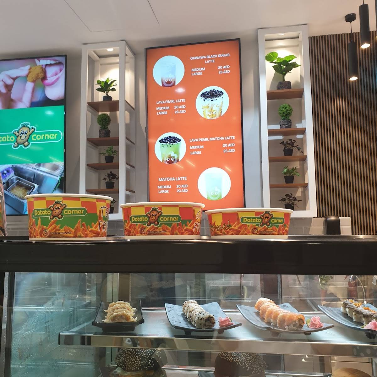 Menu at Potato Corner - Coco, Burjuman restaurant, Dubai