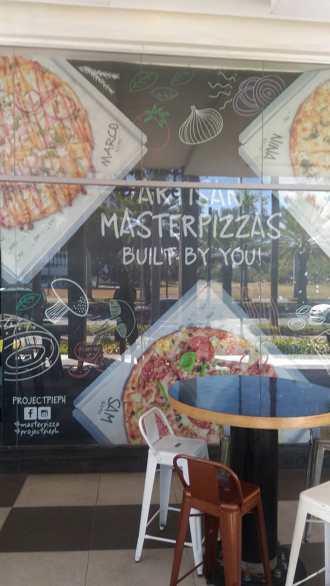 Menu at Project Pie pizzeria, Muntinlupa, Spectrum Centre Filinvest City