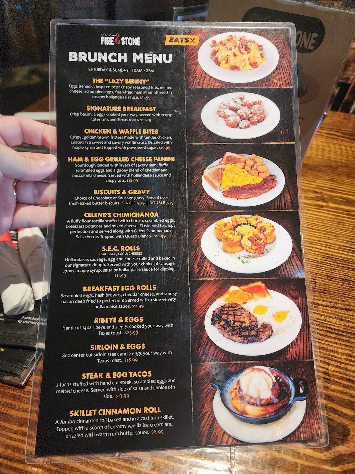 Menu at Deer Creek Fire & Stone pub & bar, Cabot