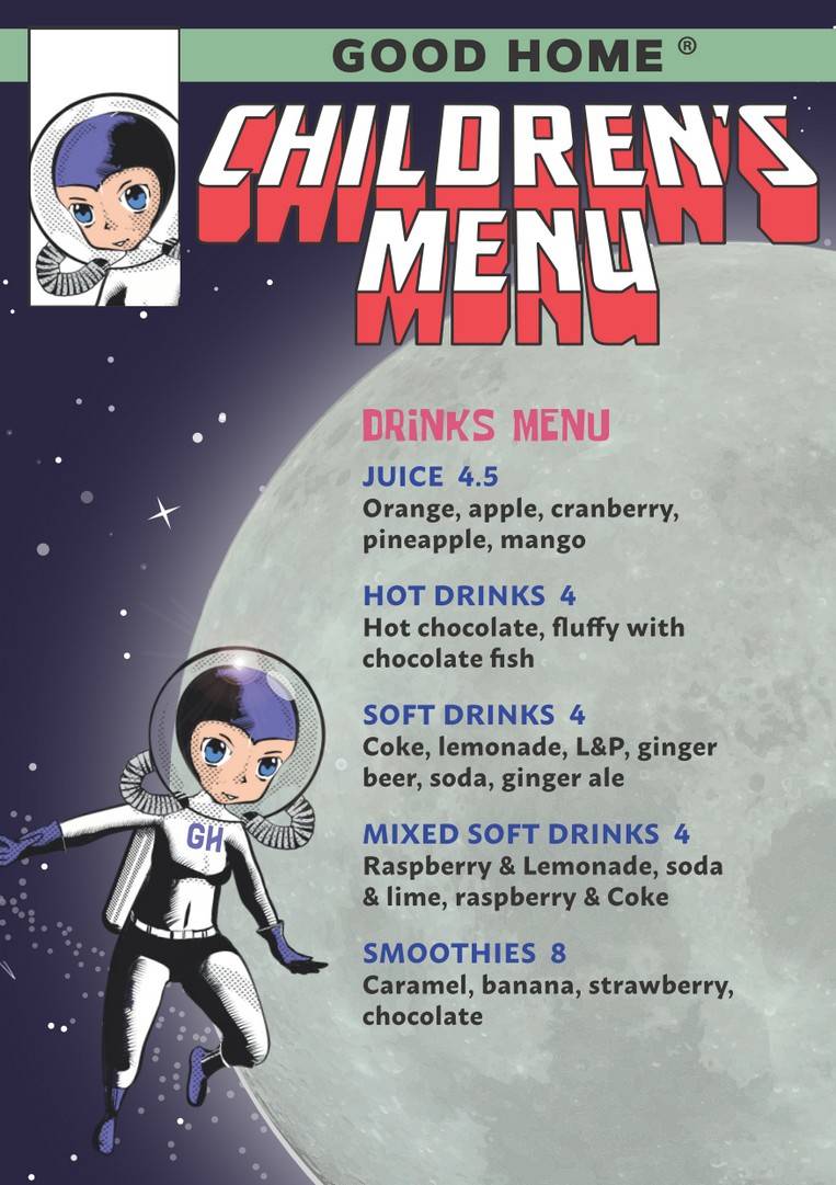 Menu at The Good Home Pukekohe pub & bar, Pukekohe, 65 Edinburgh St