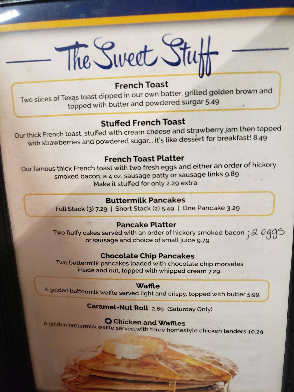 Menu at Square 109 Restaurant & Bar, Clinton