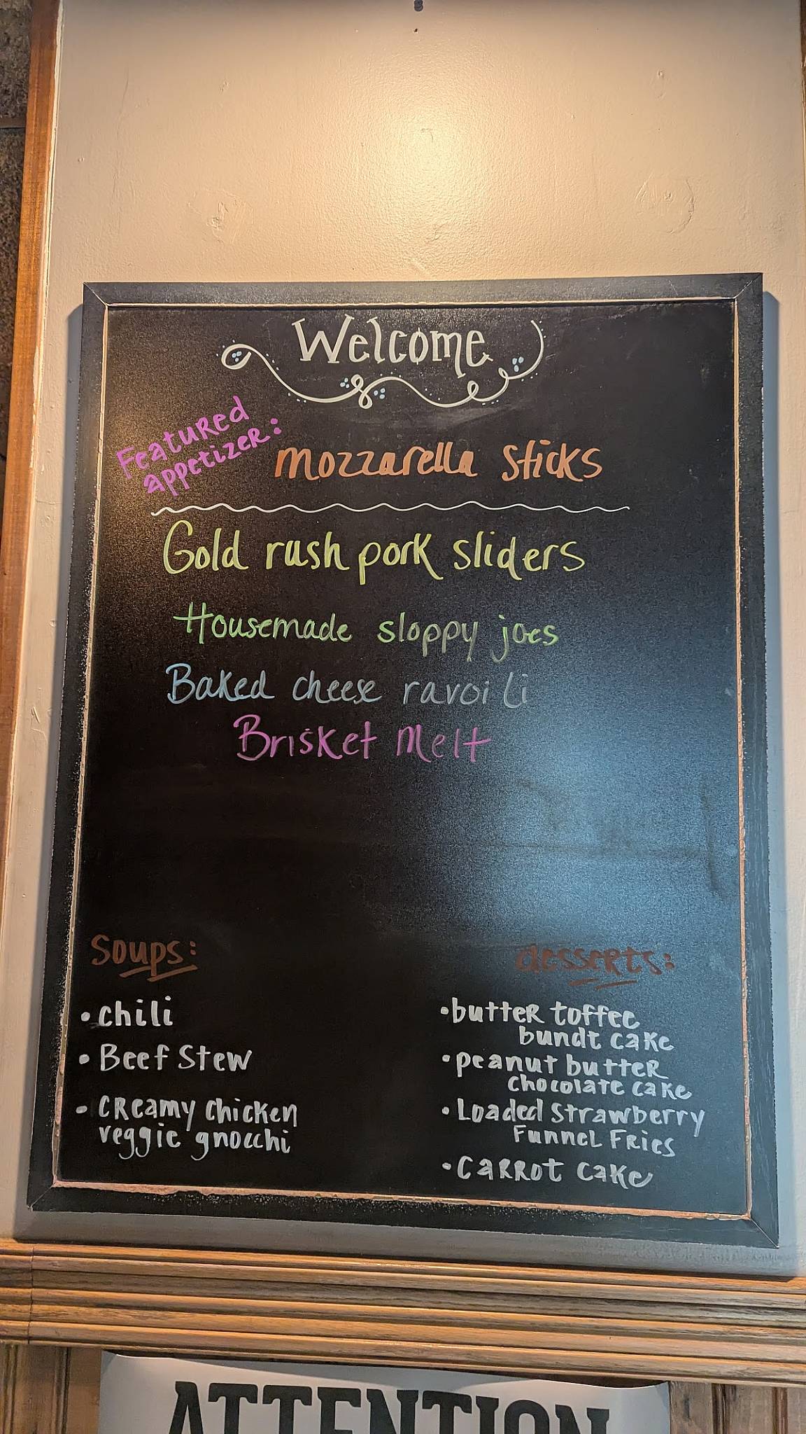 Menu at The Hangar Bar and Grill, Oshkosh