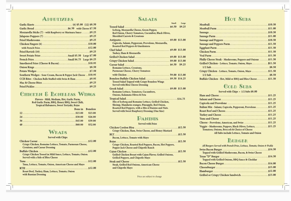 Menu at R Pizza House restaurant, Selkirk