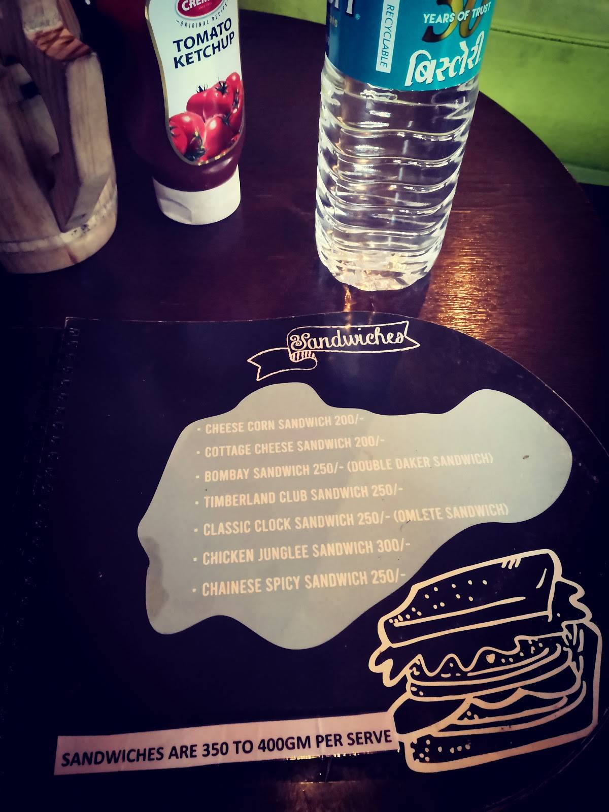 Menu at Cafe Timberland ️, Raipur, Cafe Timberland