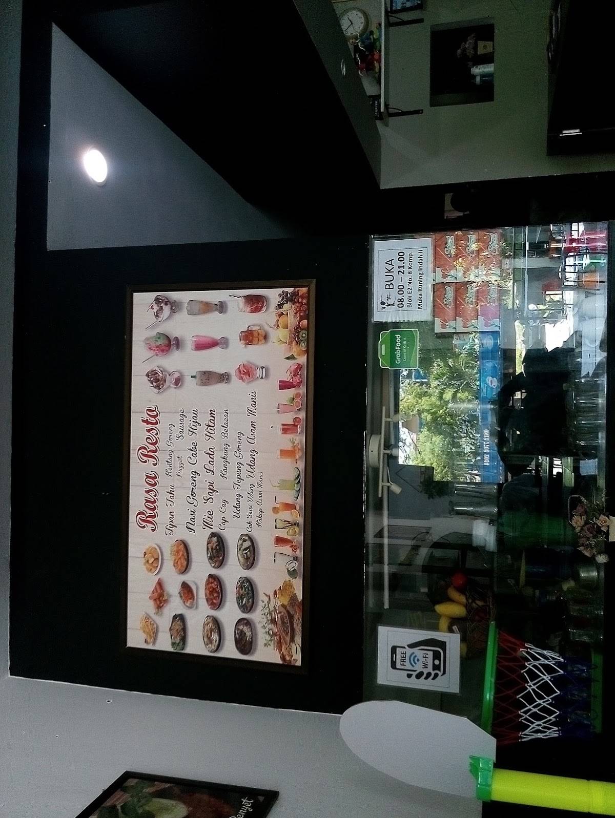 Carta del restaurante Rasa Resto, Batam