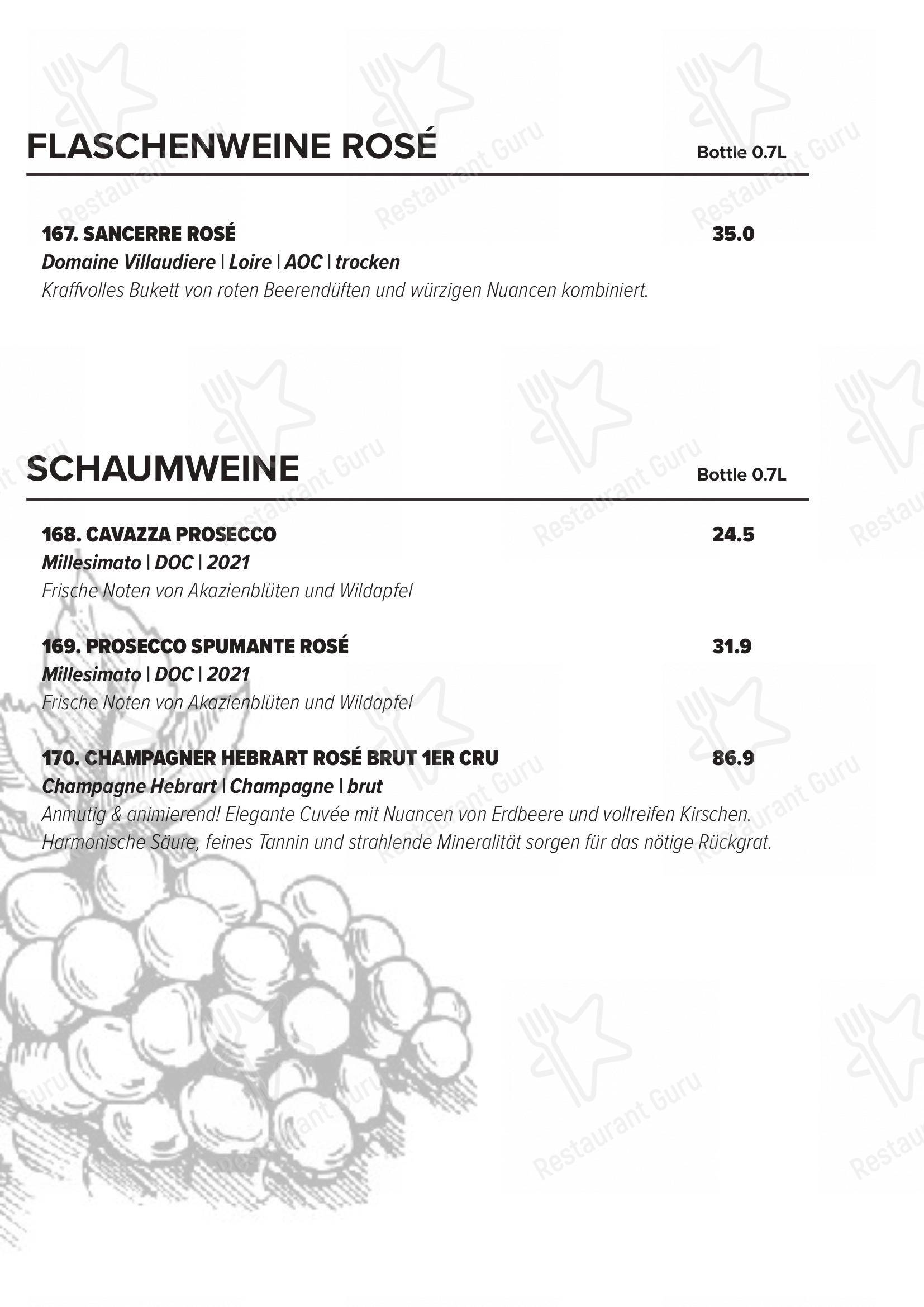 Speisekarte von KOI 1984 restaurant, Regensburg