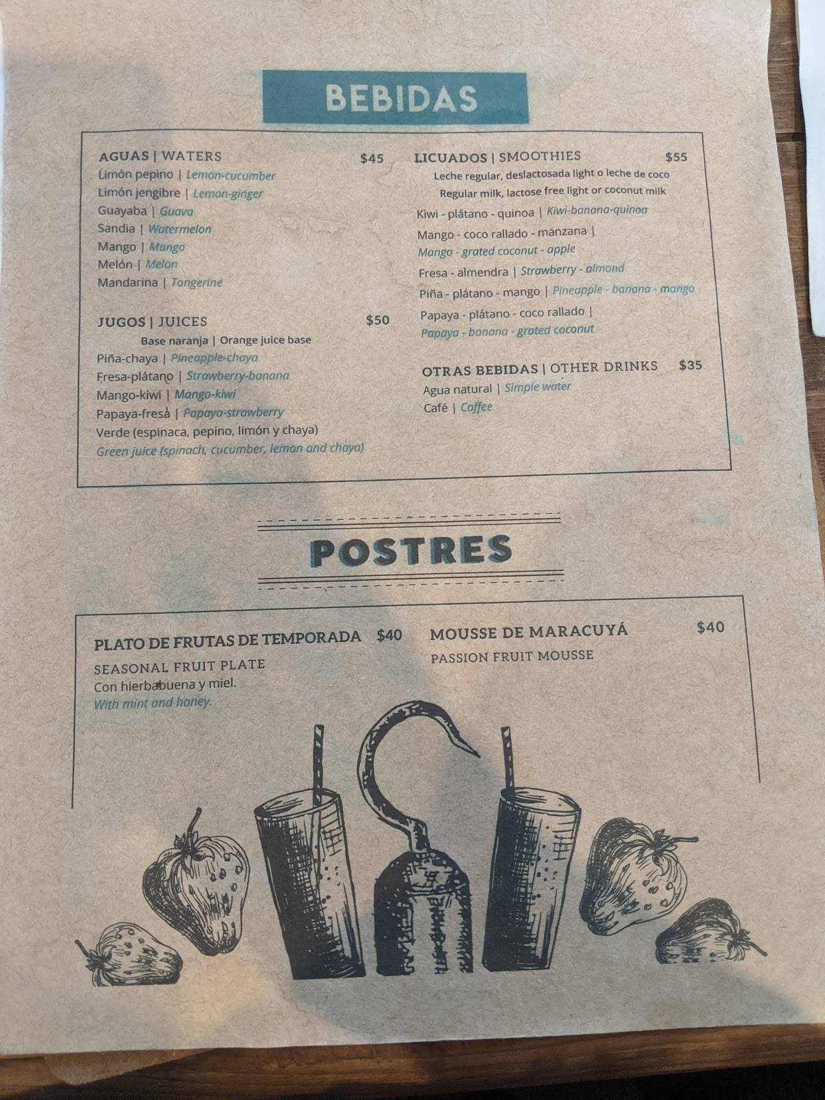 Menu at Captain Sandwich restaurant, Playa del Carmen, 5ta Avenida mz ...