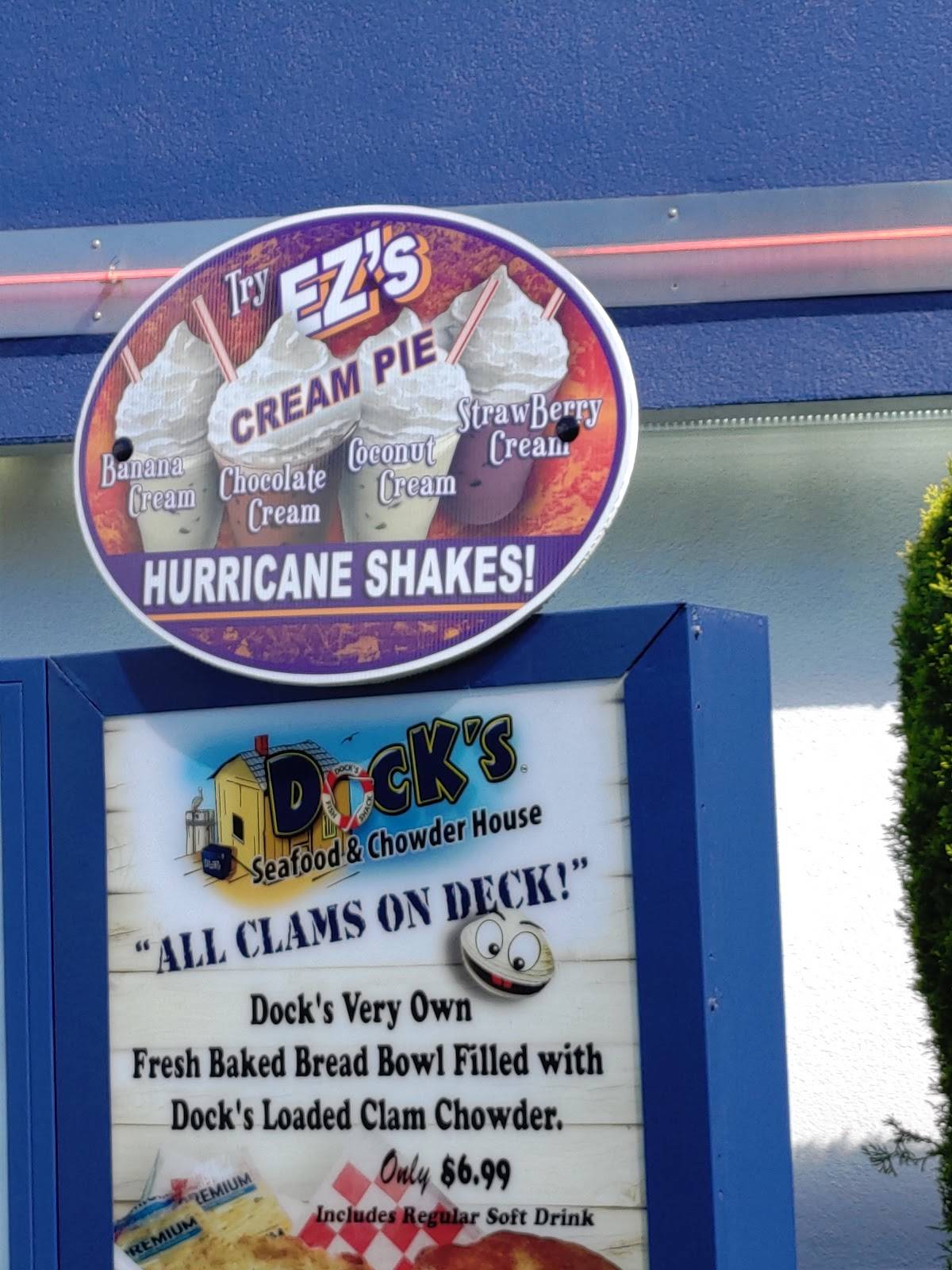 Menu at EZ's Burger Deluxe restaurant, Wenatchee