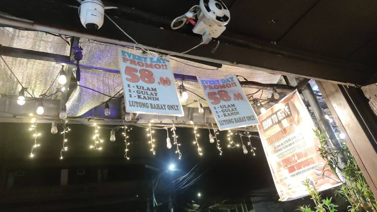 Menu at Emriz Bulalohan at Tapsihan restaurant, Mandaluyong, 301 Shaw Blvd