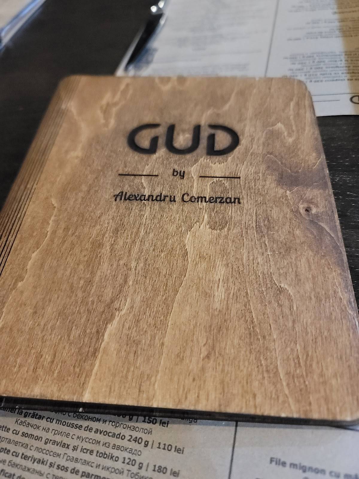 Menu at Gud, Chisinau, Strada Mihail Sadoveanu 19