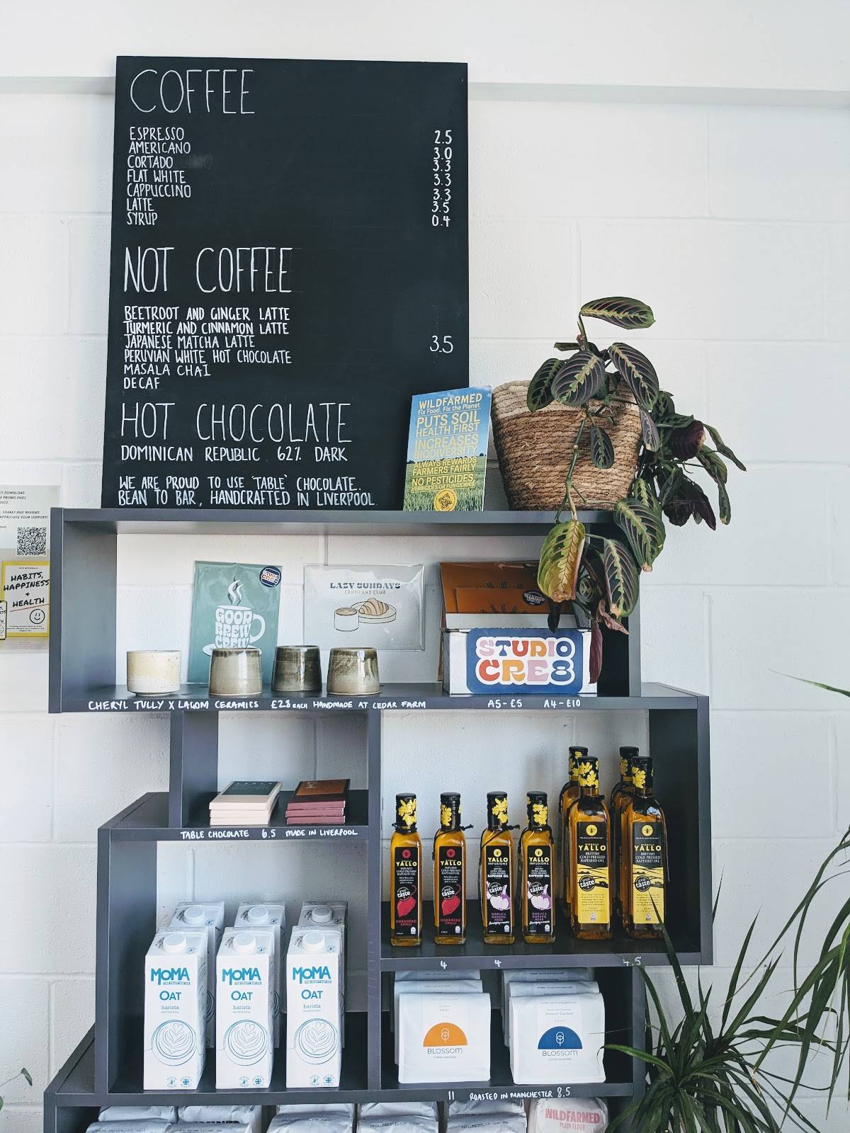 Menu at Lagom Bakery, Ormskirk