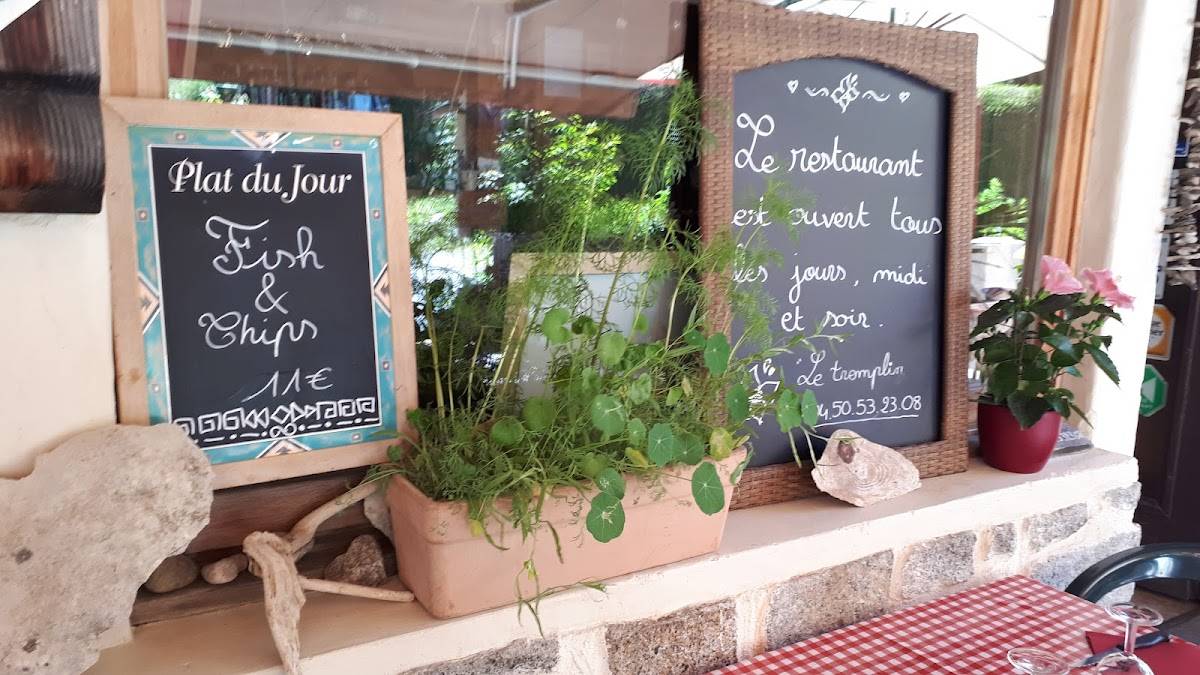 Menu au Restaurant Le Tremplin, Chamonix-Mont-Blanc
