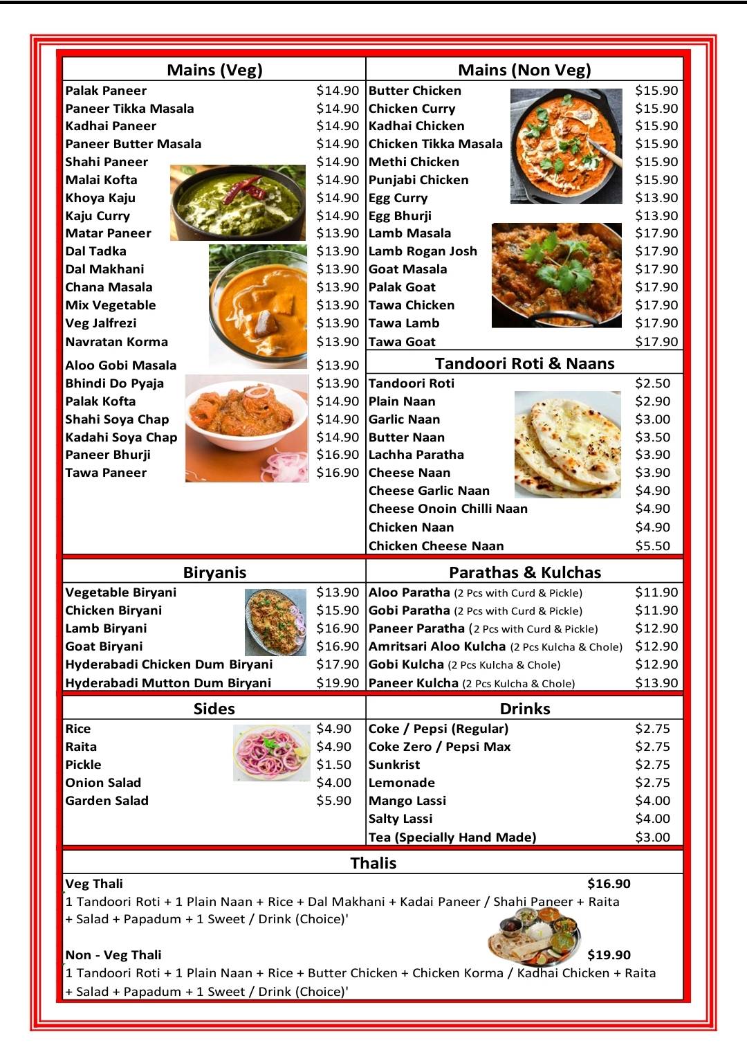 Menu at Mithai Joint Riverstone (Mithai Junction Riverstone) restaurant ...