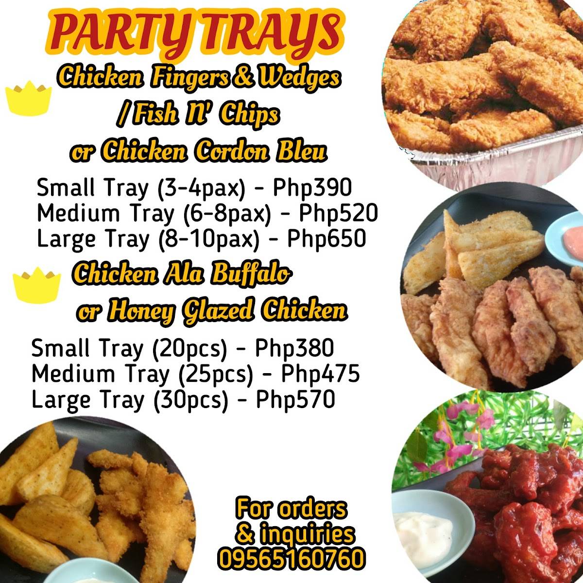 Carta del restaurante Nanay Laura's Filipino Style Cuisine, San Juan
