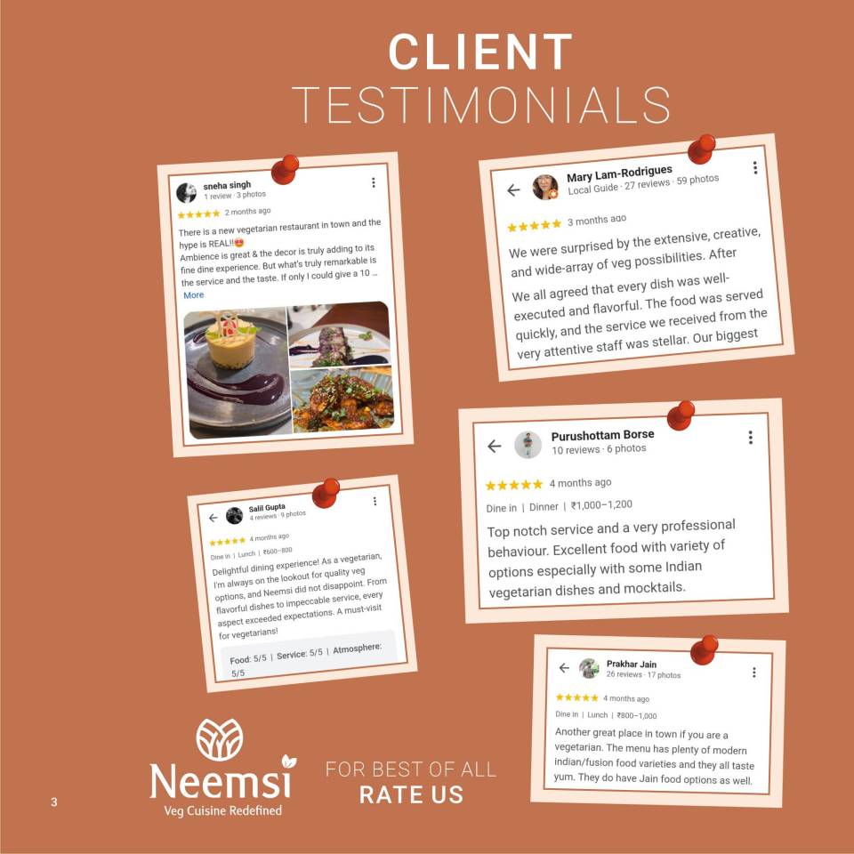 Menu at Neemsi Restaurant, Bengaluru