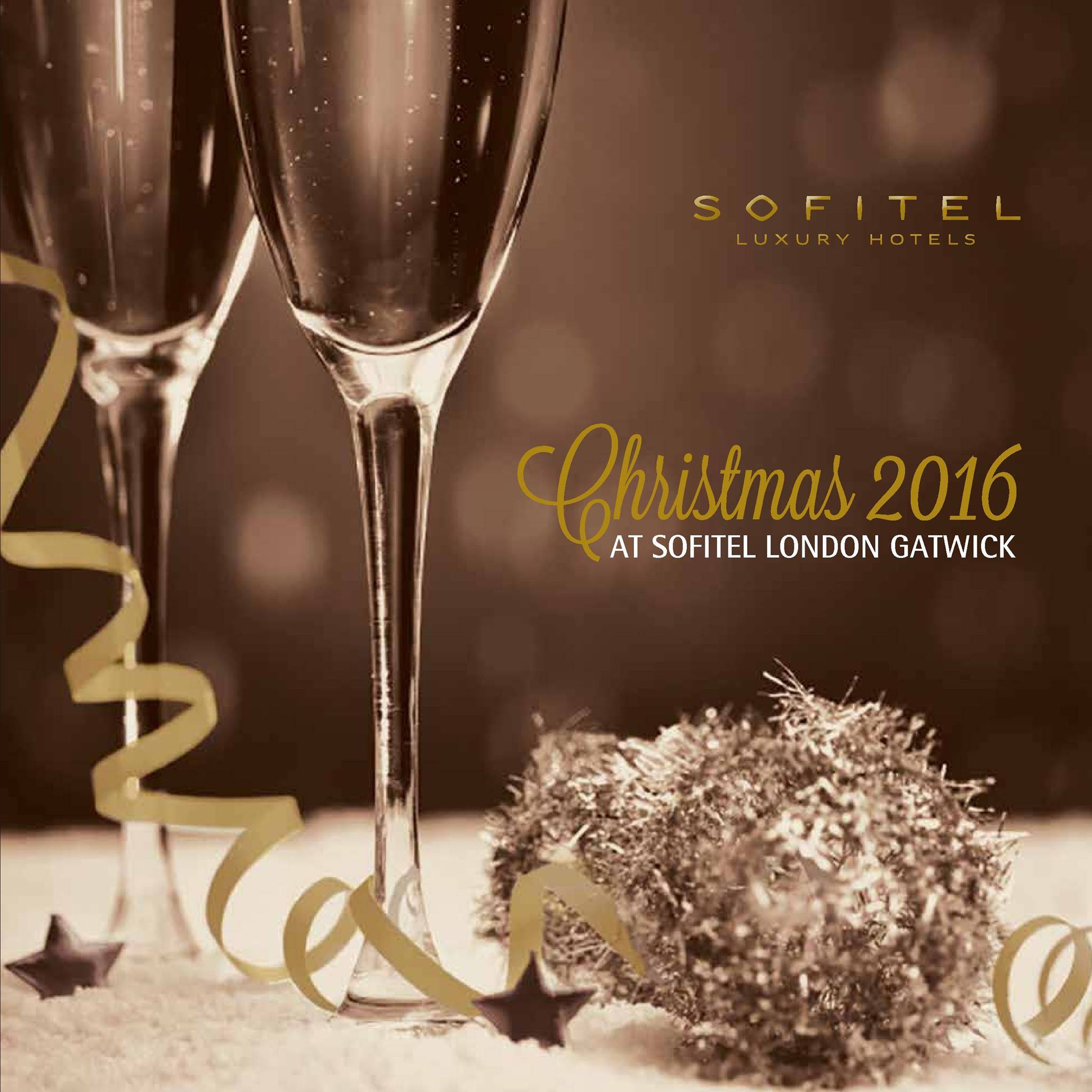 Menu at Sofitel London Gatwick pub & bar, Crawley