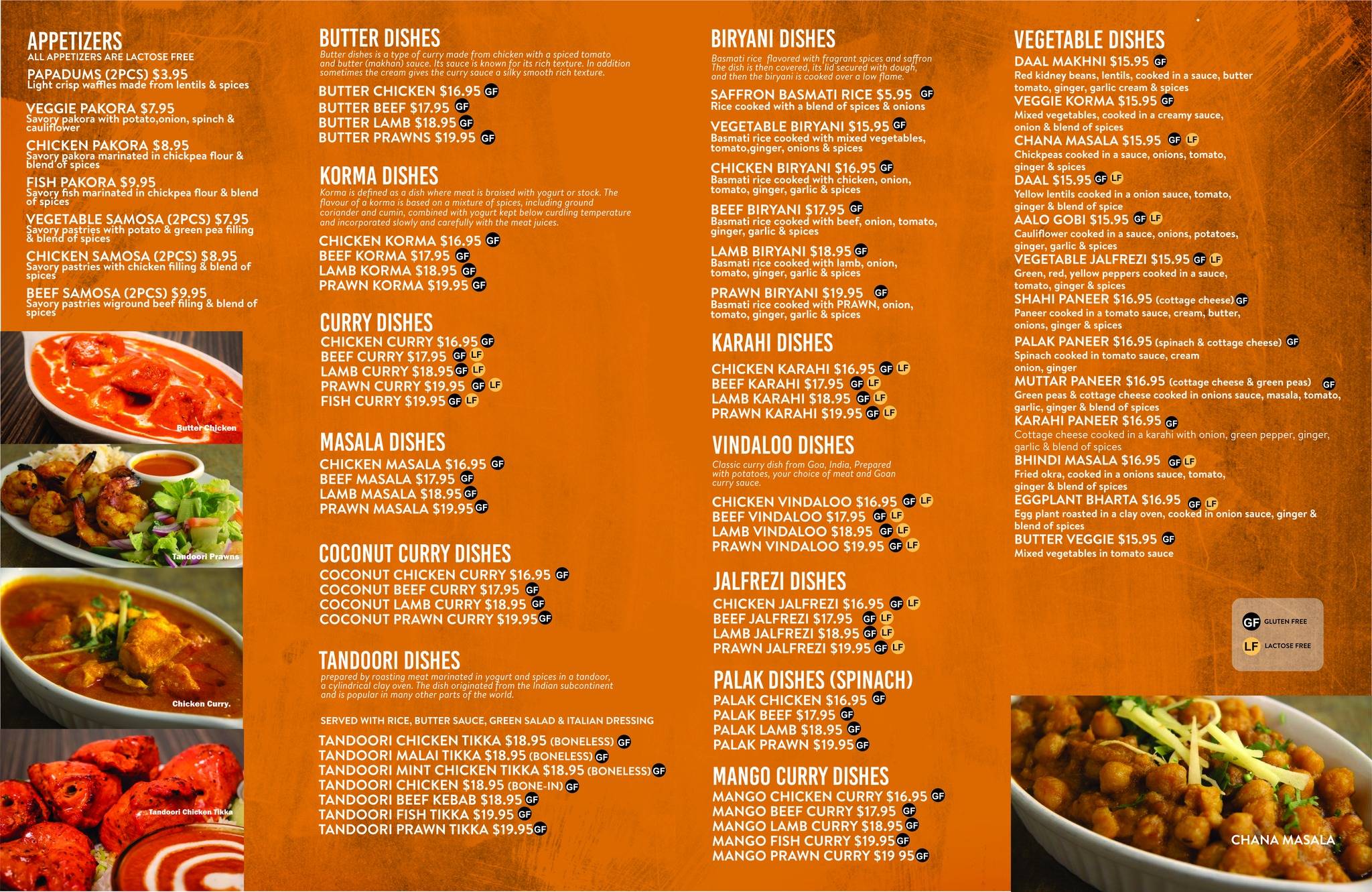 Menu at Spice Hut Indian Cuisine. restaurant, Invermere