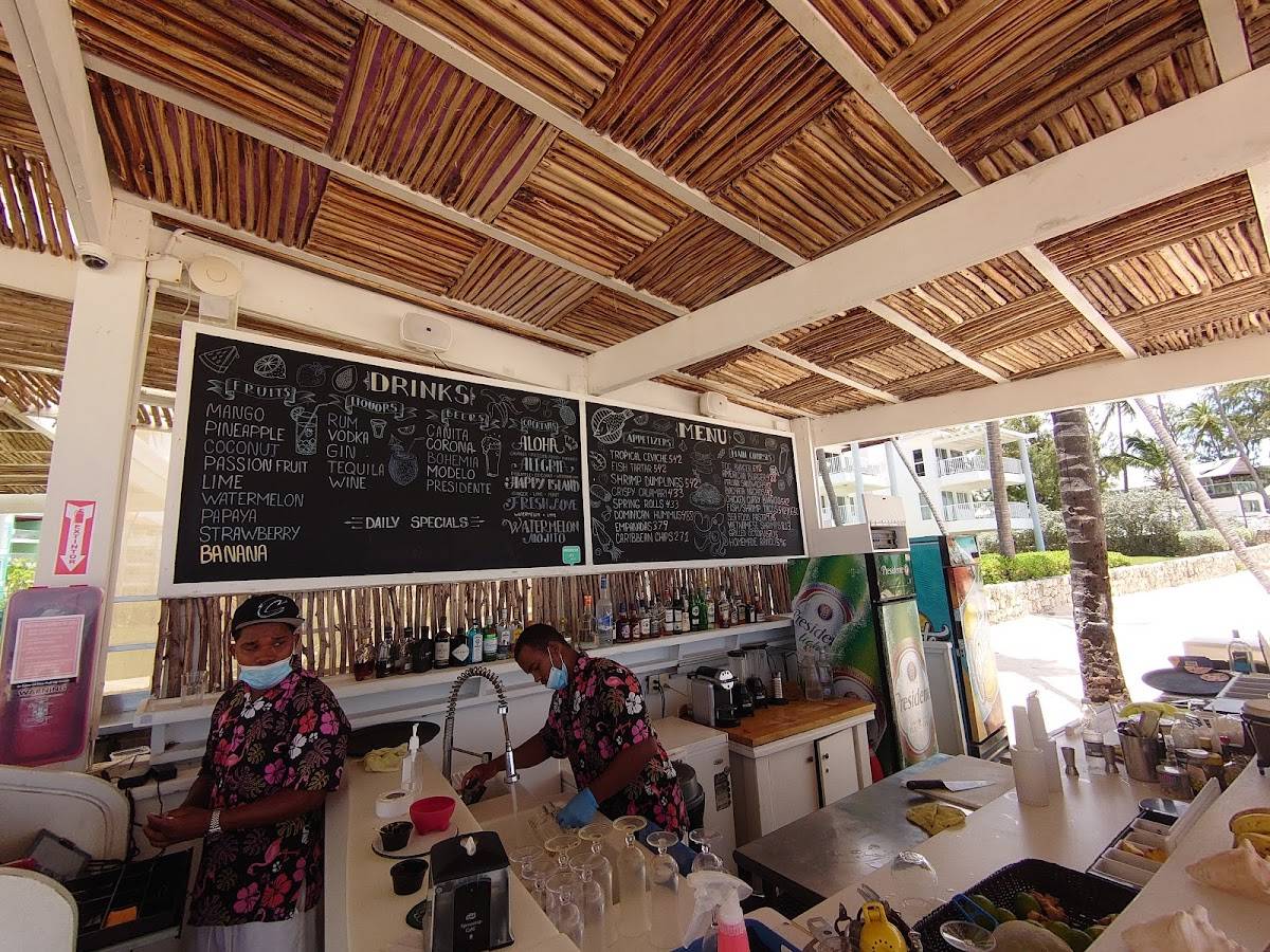 Menu at TOC Beach Bar & Restaurant, Punta Cana