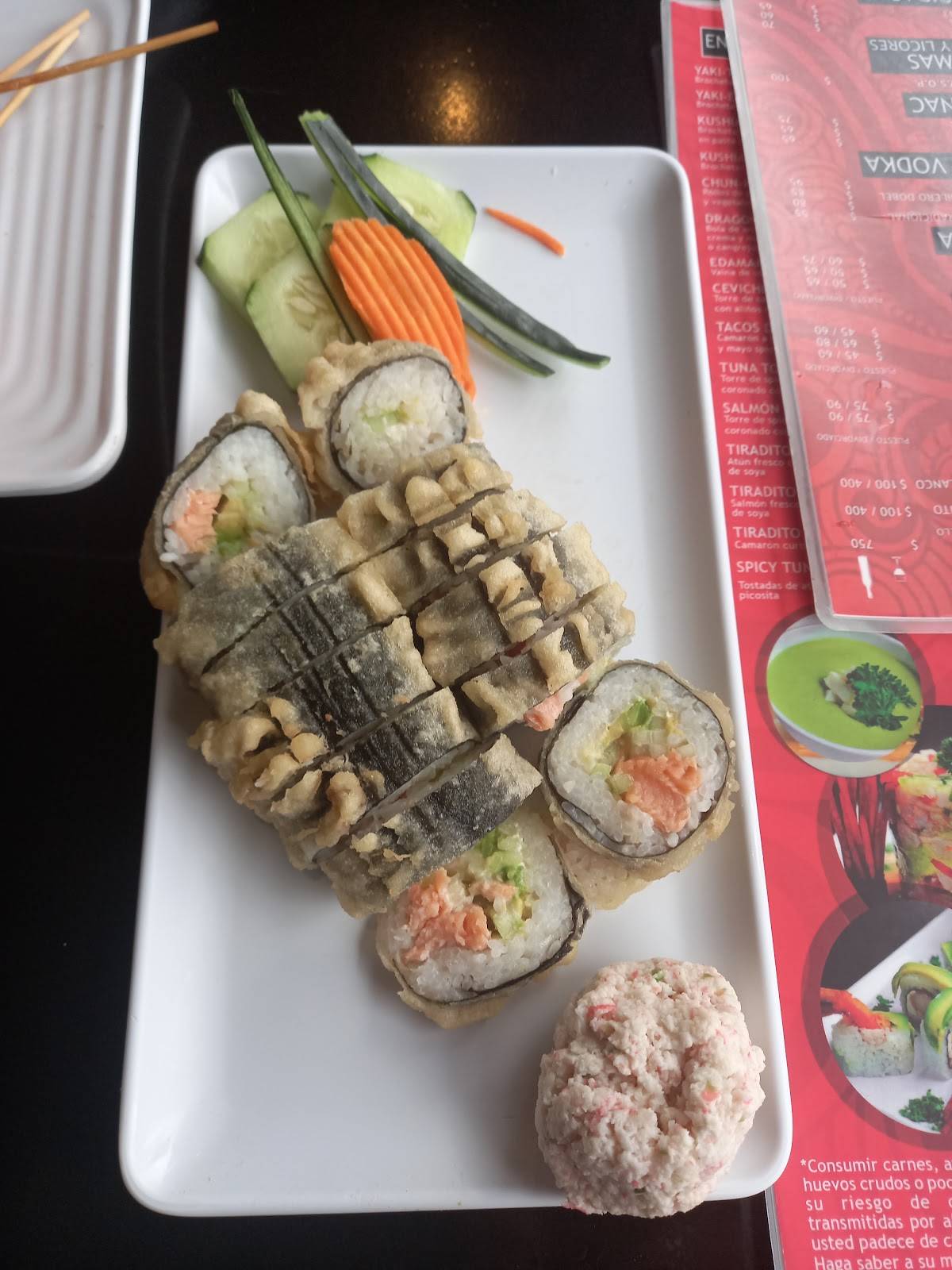 Carta de Tensai Sushi & Bar, Piedras Negras, Lib. Manuel Pérez Treviño 2750