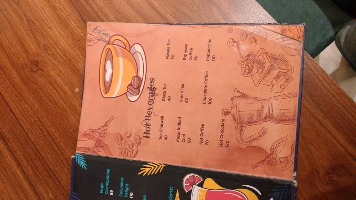 Menu at The Adhoc House, Rohtak, Rohtak