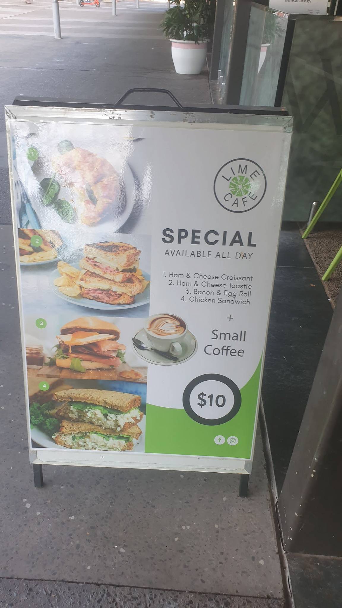 Menu at The Coffee Club Café, Darwin City, 7 Kitchener Dr