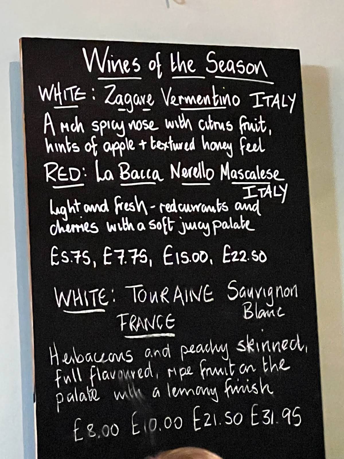 Menu at The Mustard Seed Restaurant, Inverness