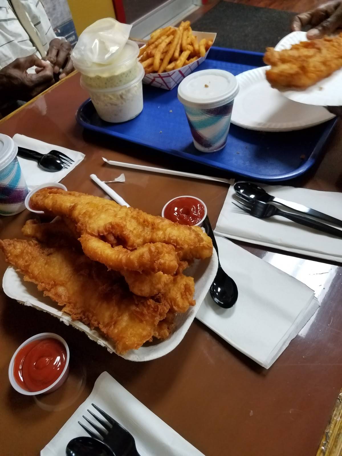 Menu at Uberti's Fish Market restaurant, Stratford