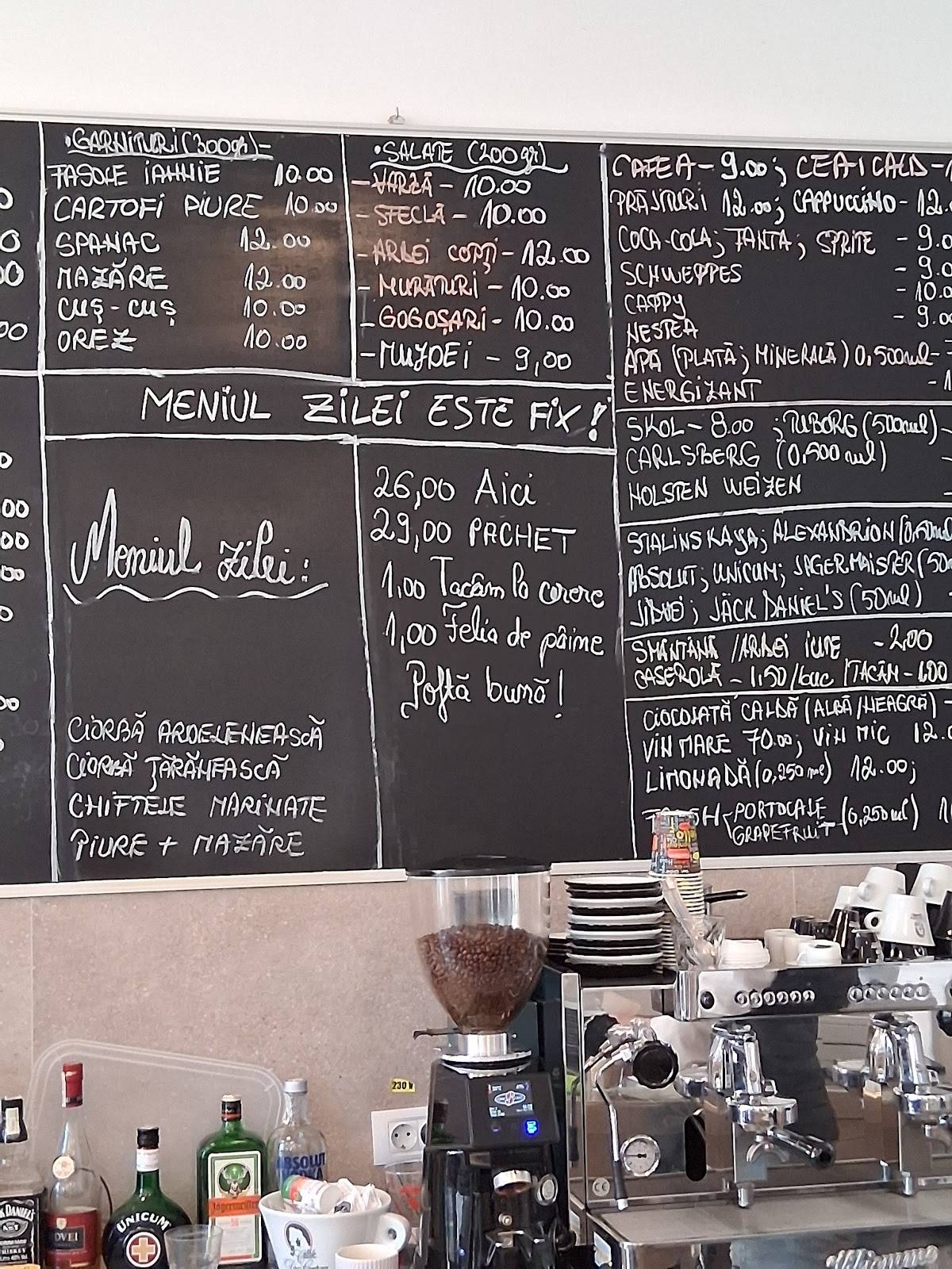 Menu at Ziga Zaga, Oradea, Calea Republicii 5