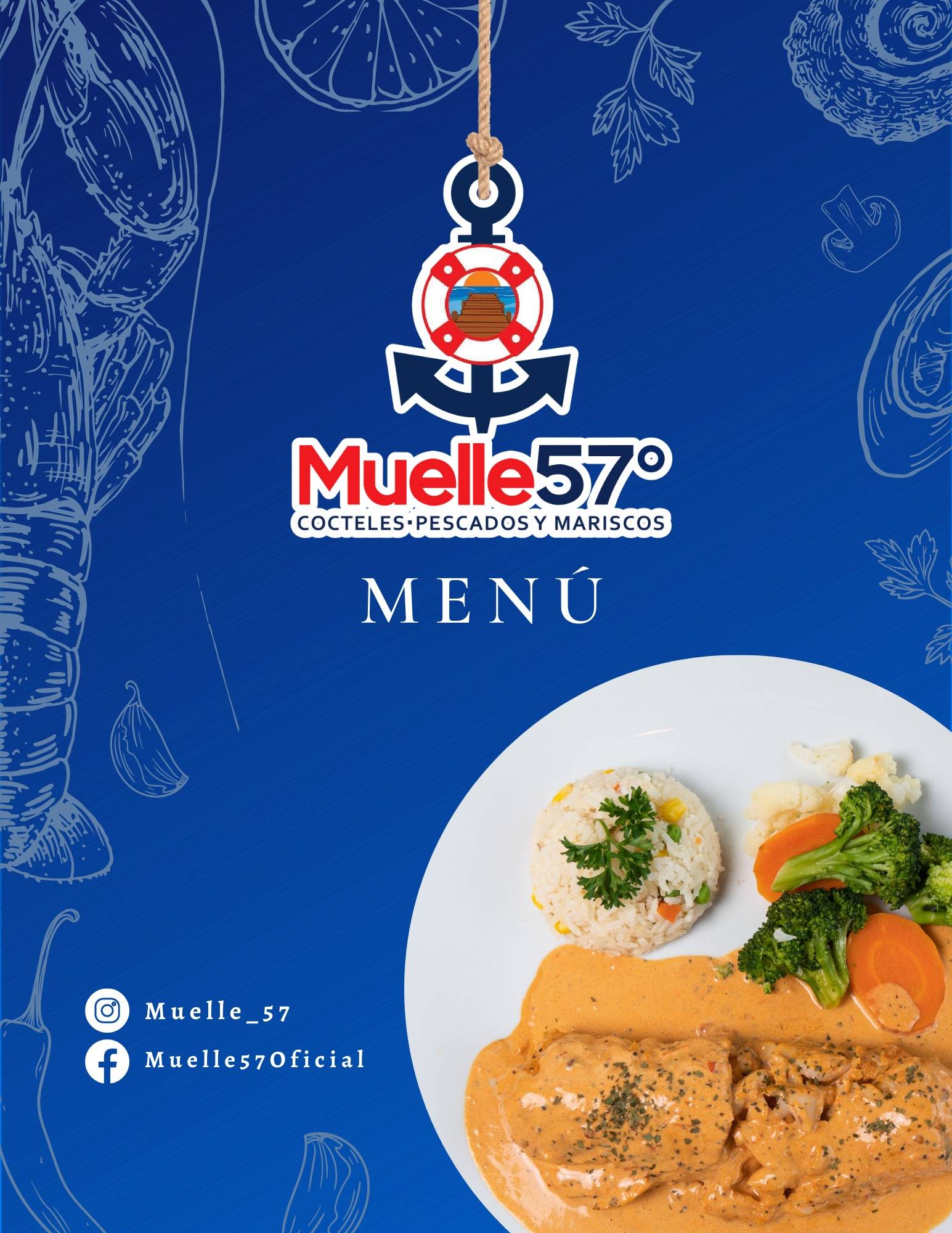 Menu at Restaurante Muelle 57, Reynosa