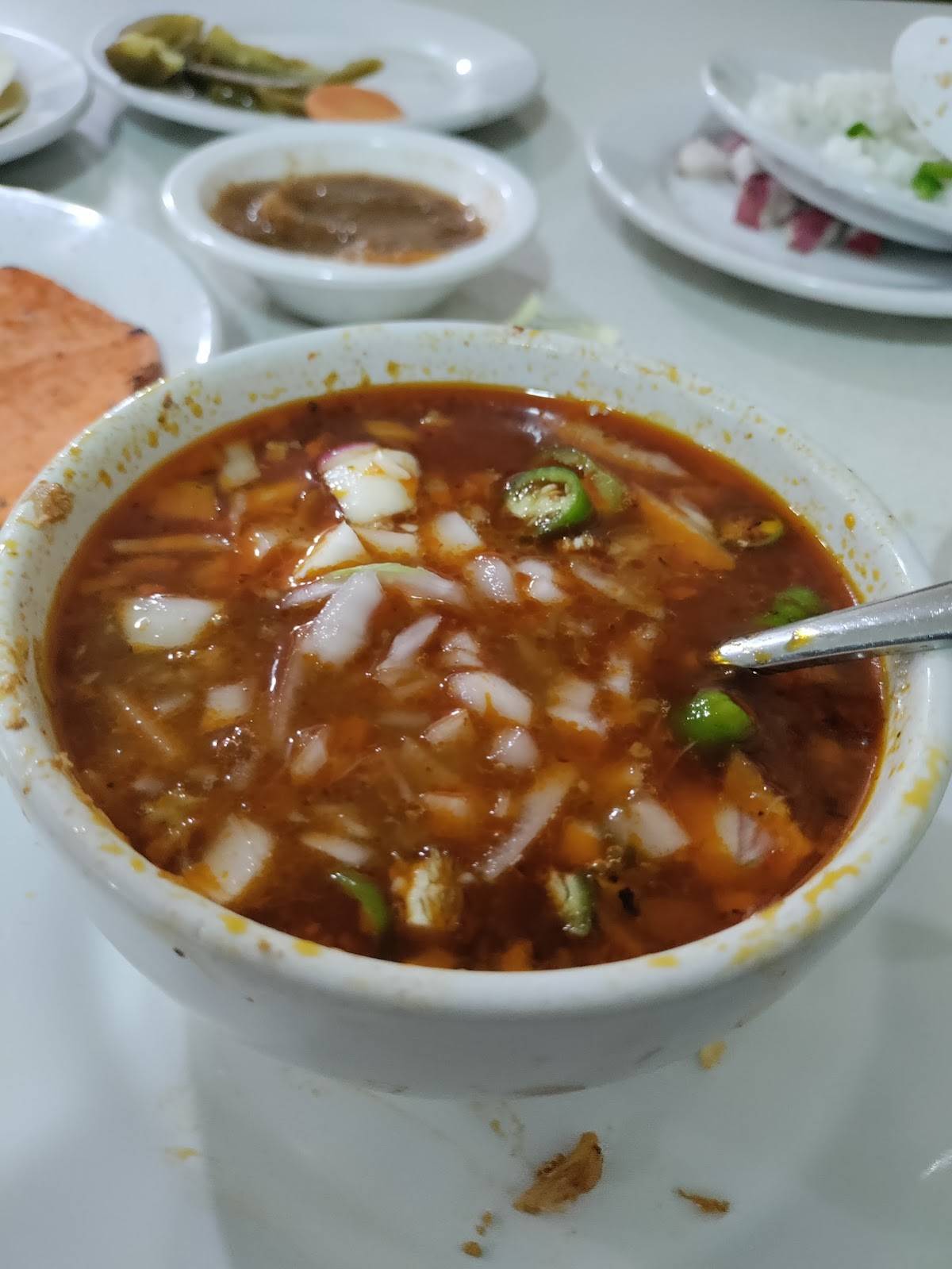 Carta de Restaurante Rubio, Monterrey