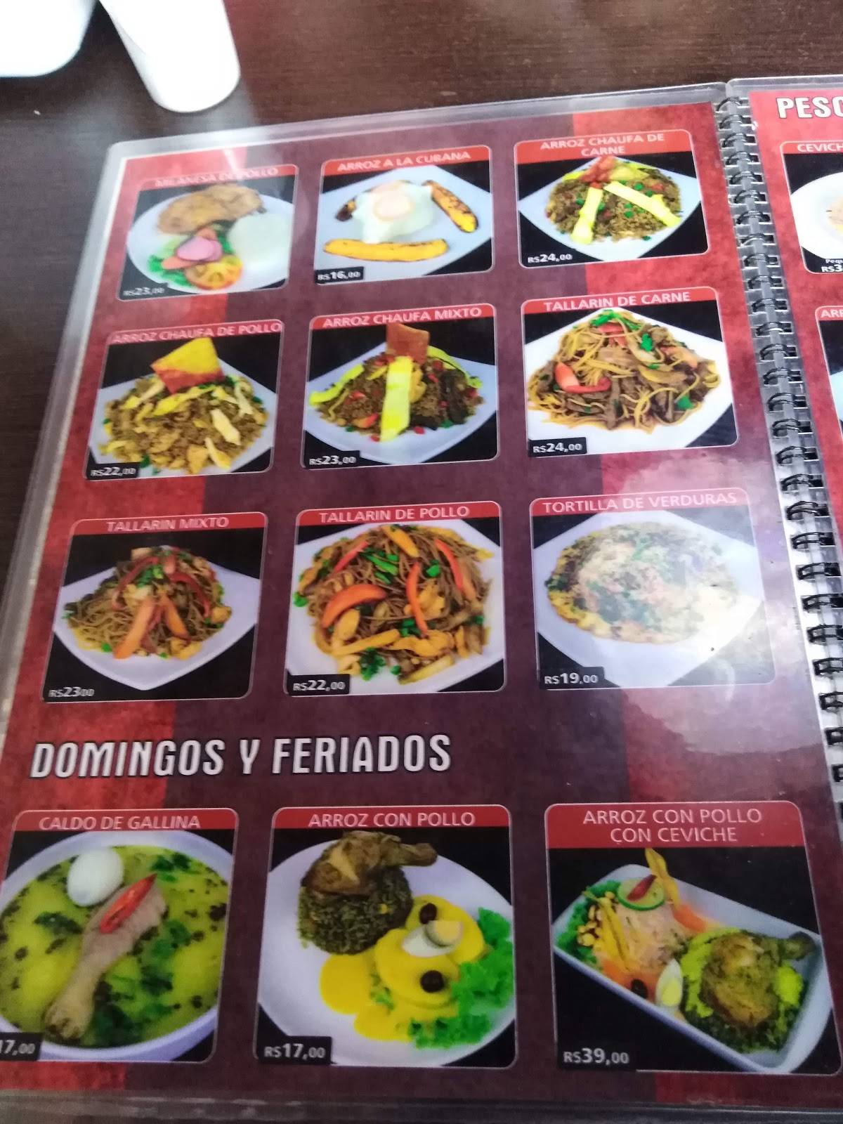 Menu em Restaurante Sabor Peruano, São Paulo