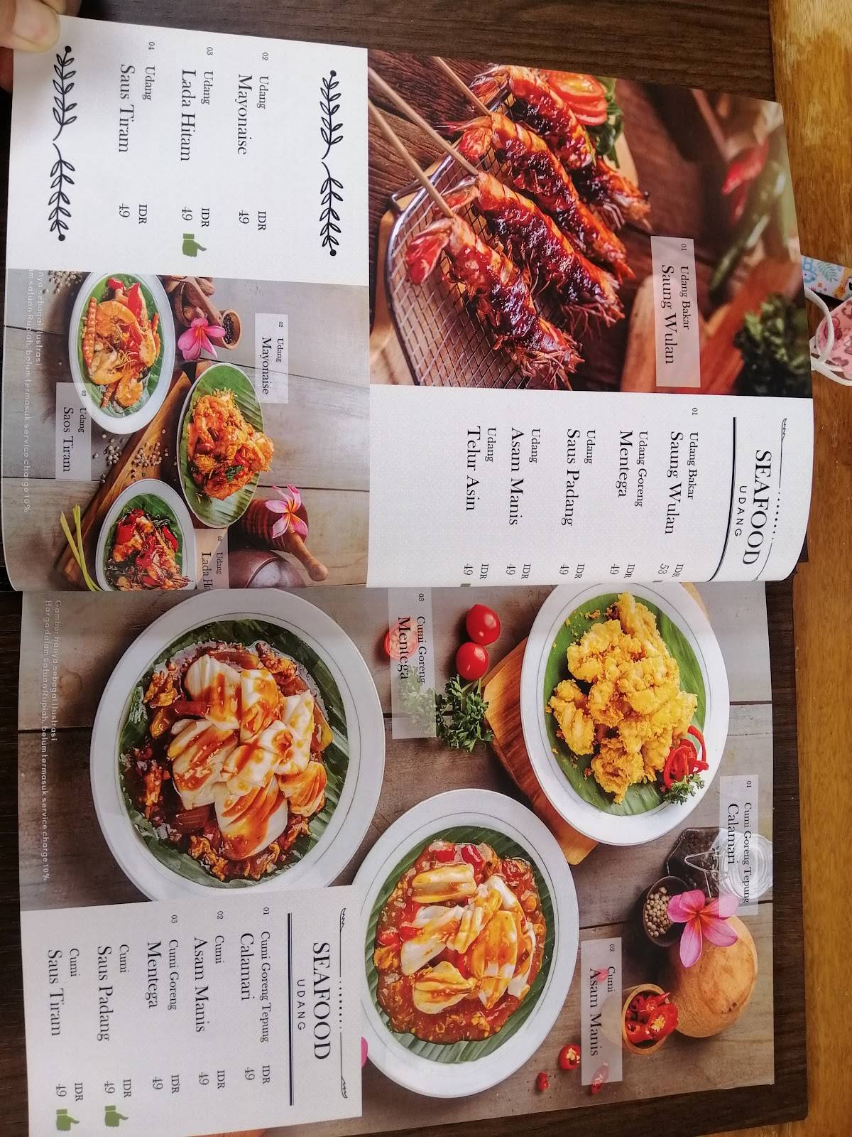 Menu at Restoran Saung Wulan Tambun Bekasi restaurant, Bekasi Regency ...