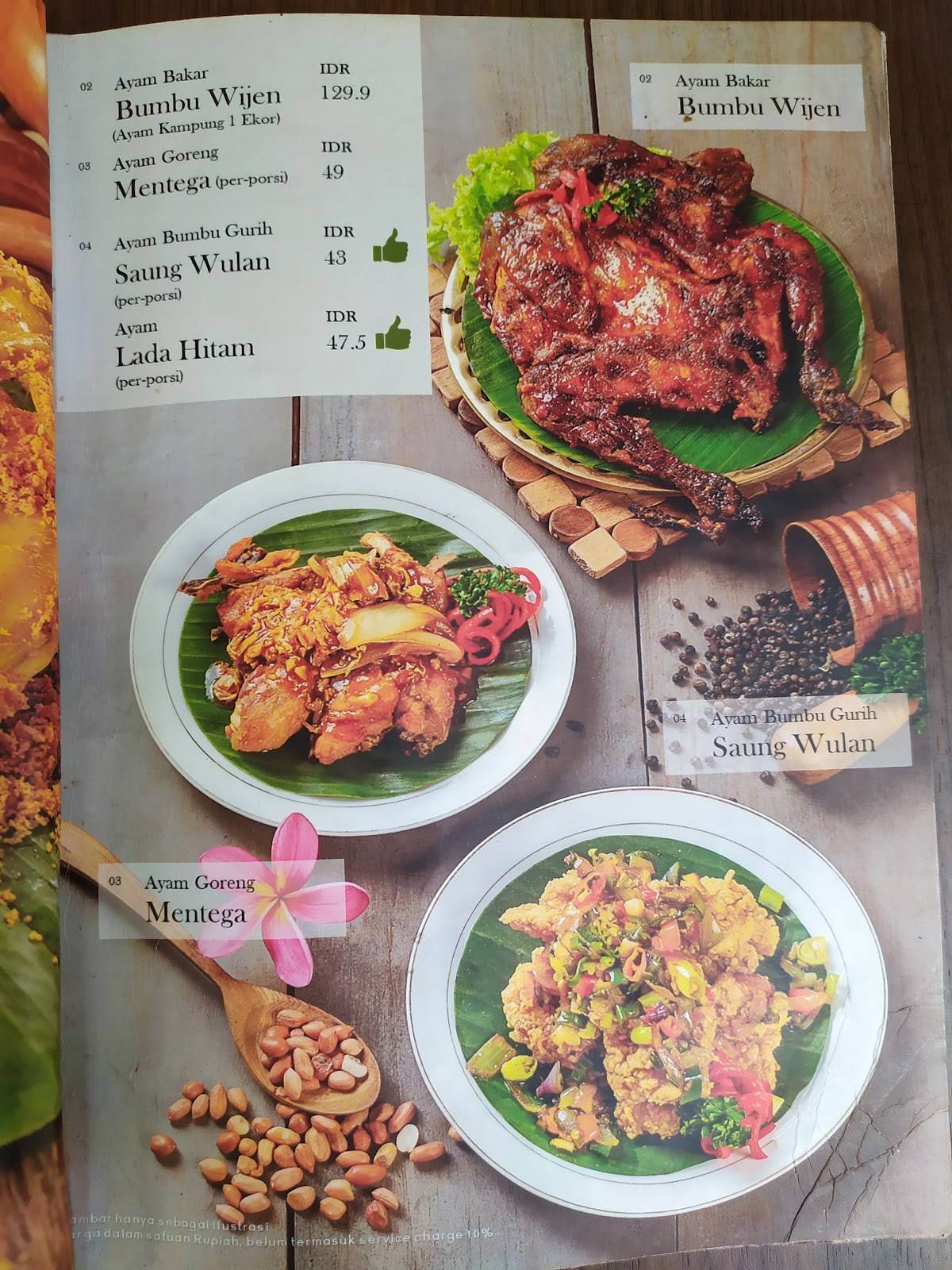 Menu at Restoran Saung Wulan Tambun Bekasi restaurant, Bekasi Regency ...