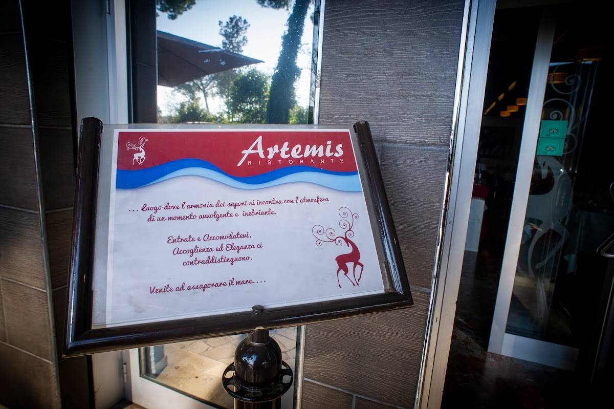 Speisekarte von Ristorante Artemis, ROM