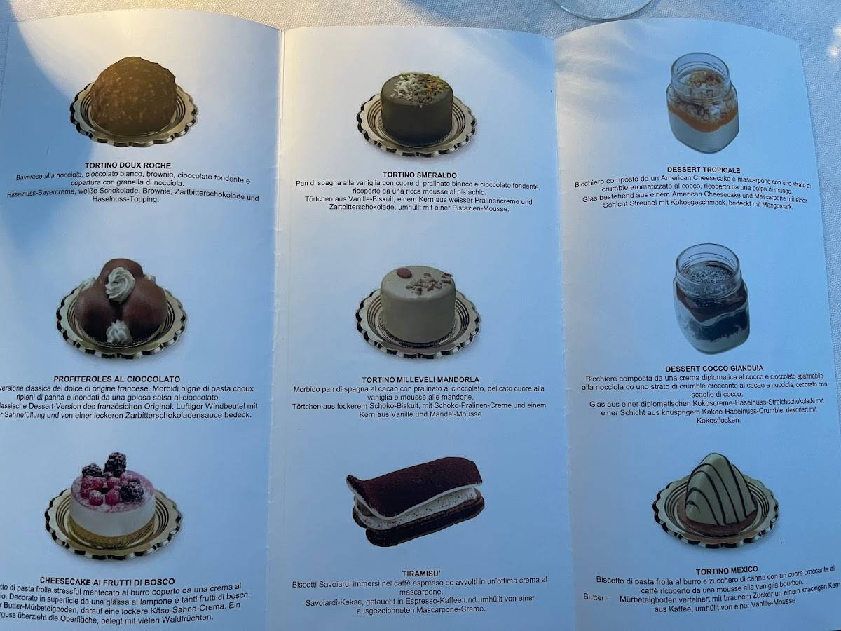 Speisekarte von Ristorante Punta Gabbiani, Bevazzana