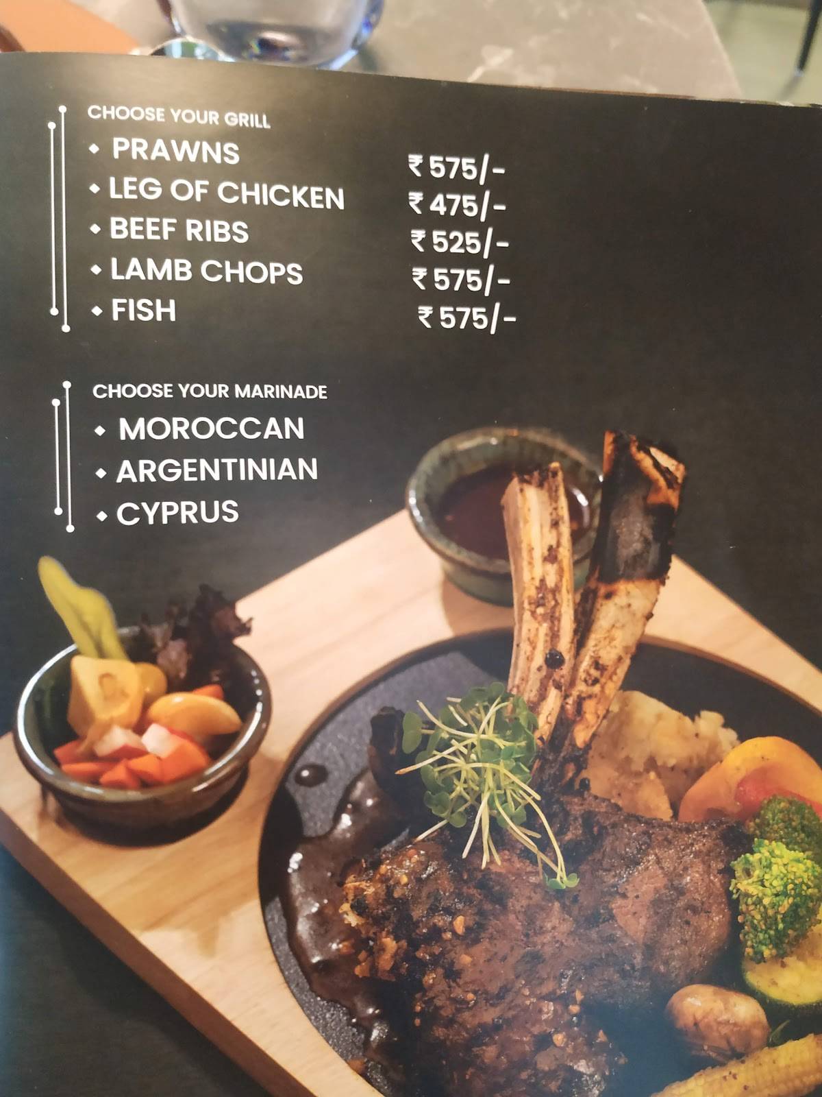 Menu at Roastown Global Grill-Cochin, Kochi