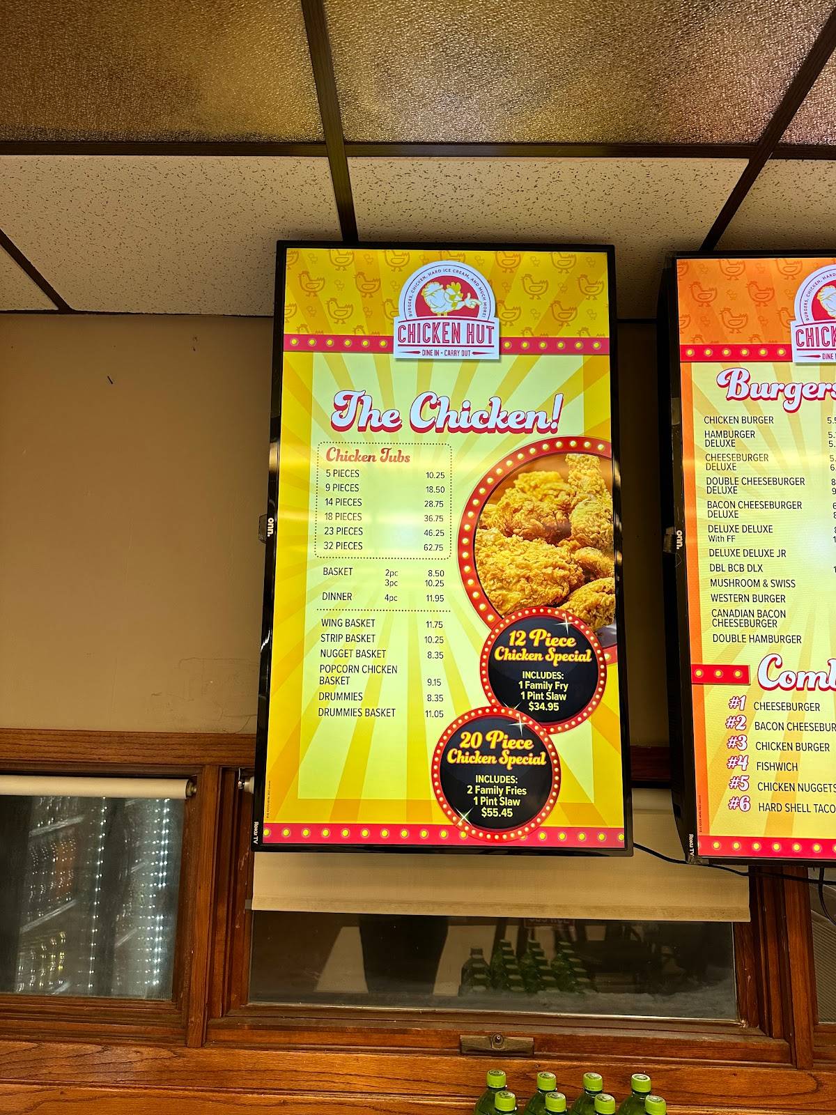 Menu at Chicken Hut restaurant, Rolla