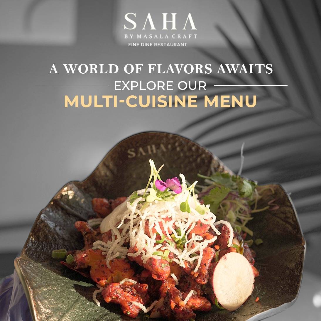 Menu at SAHA By Masala Craft, Thane