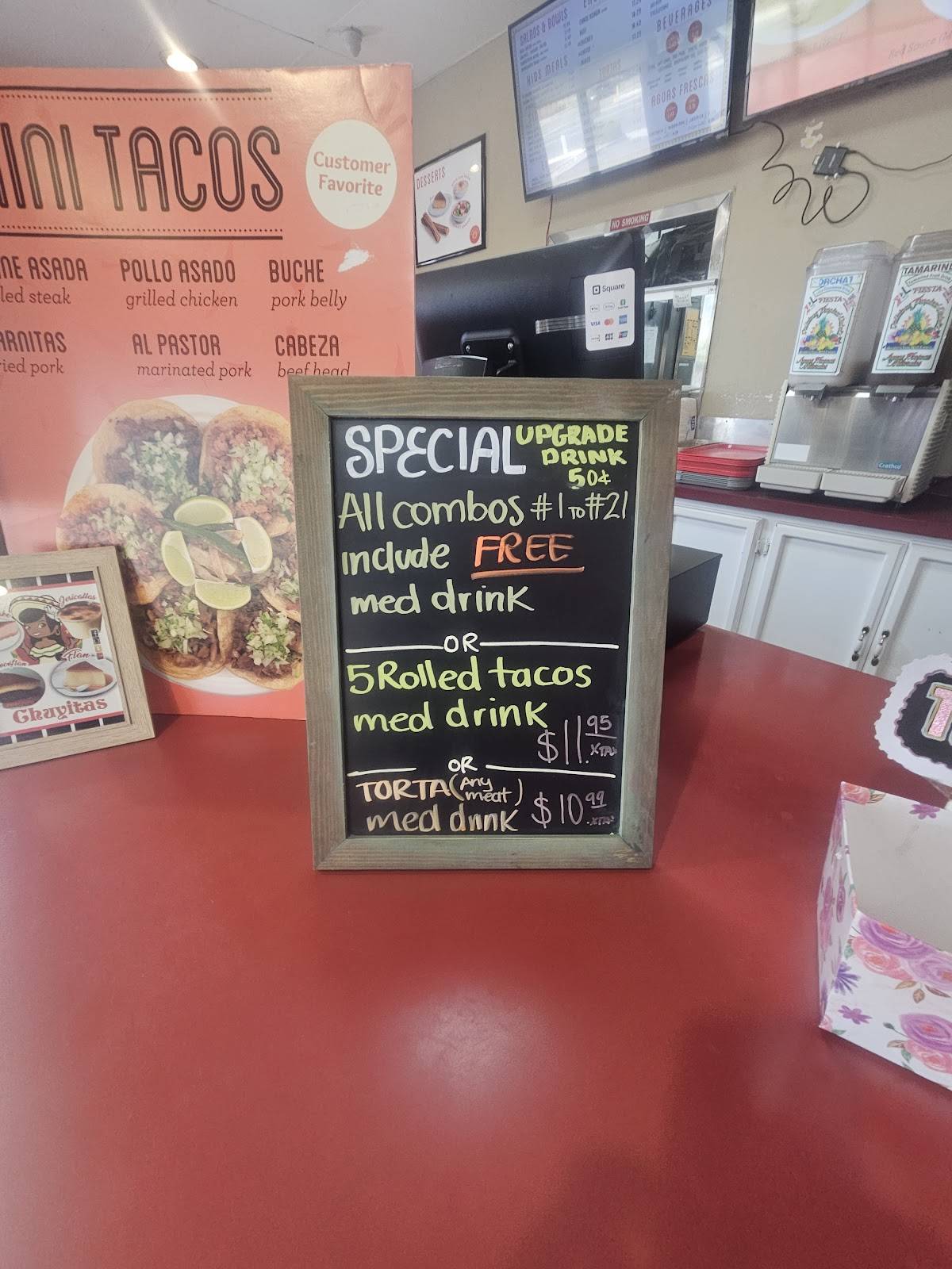 Menu at Sabrosada Fresh Mexican Food restaurant, Fountain Valley ...