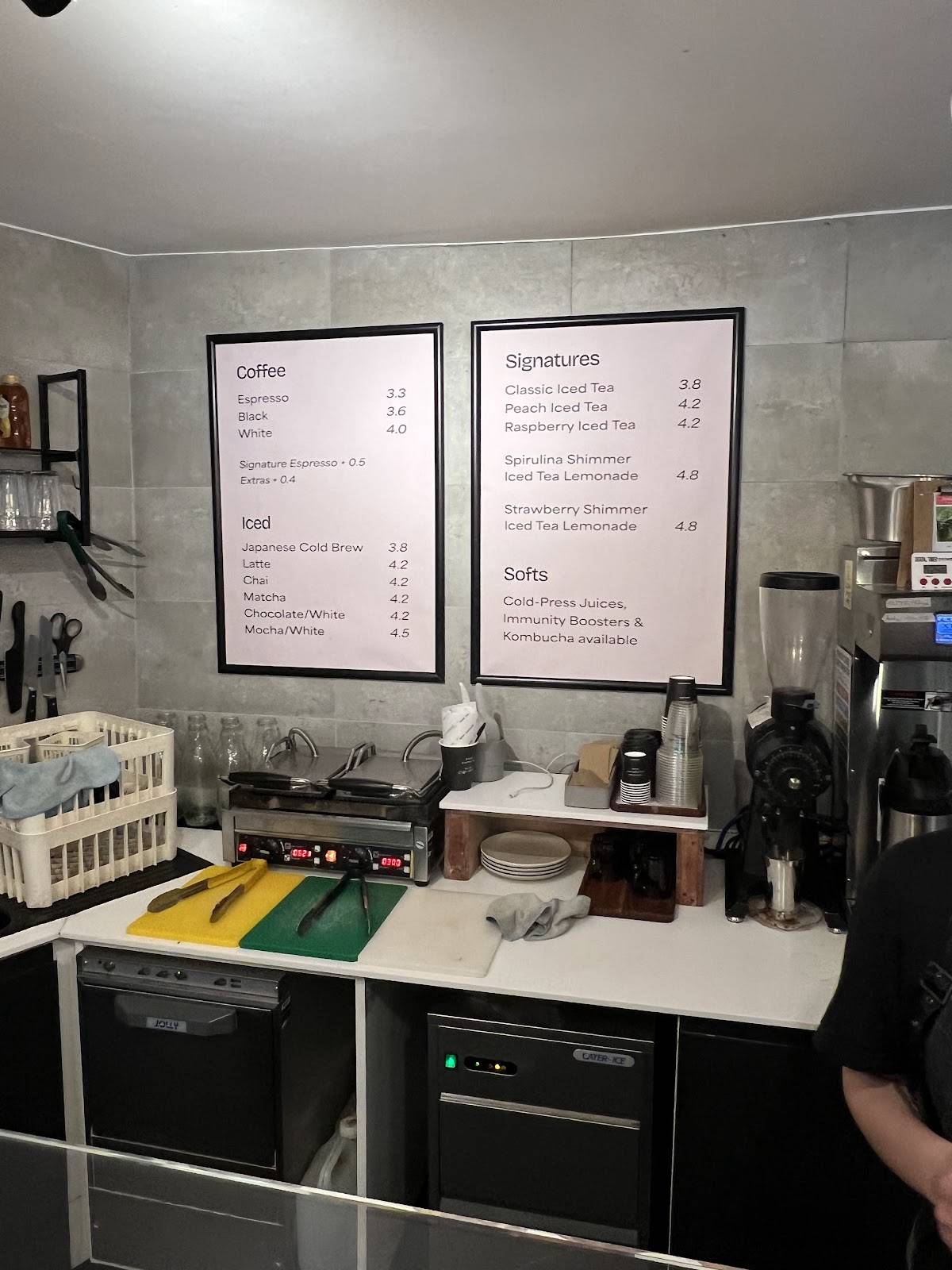 Menu at Saint Espresso - Camden cafe, London, 20 Camden High St