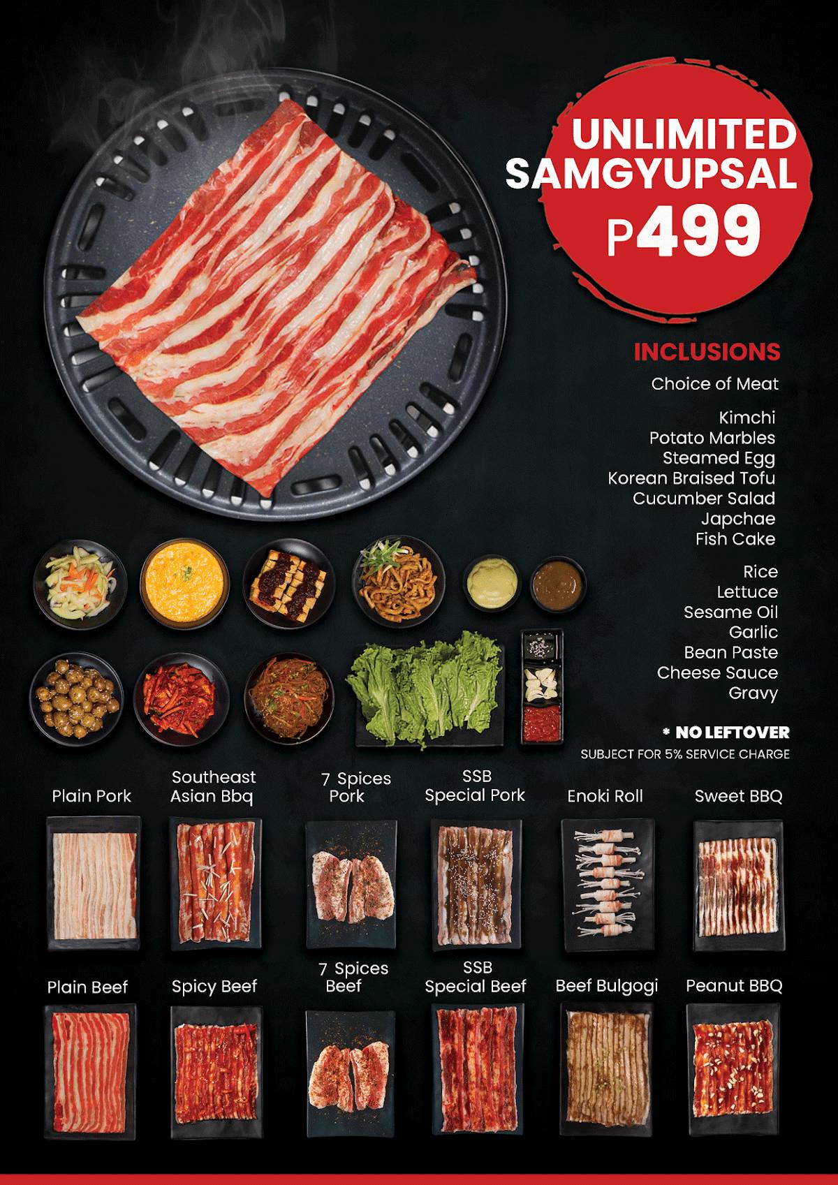 Menu at Samgyup sa Bahay - Malolos restaurant, Malolos