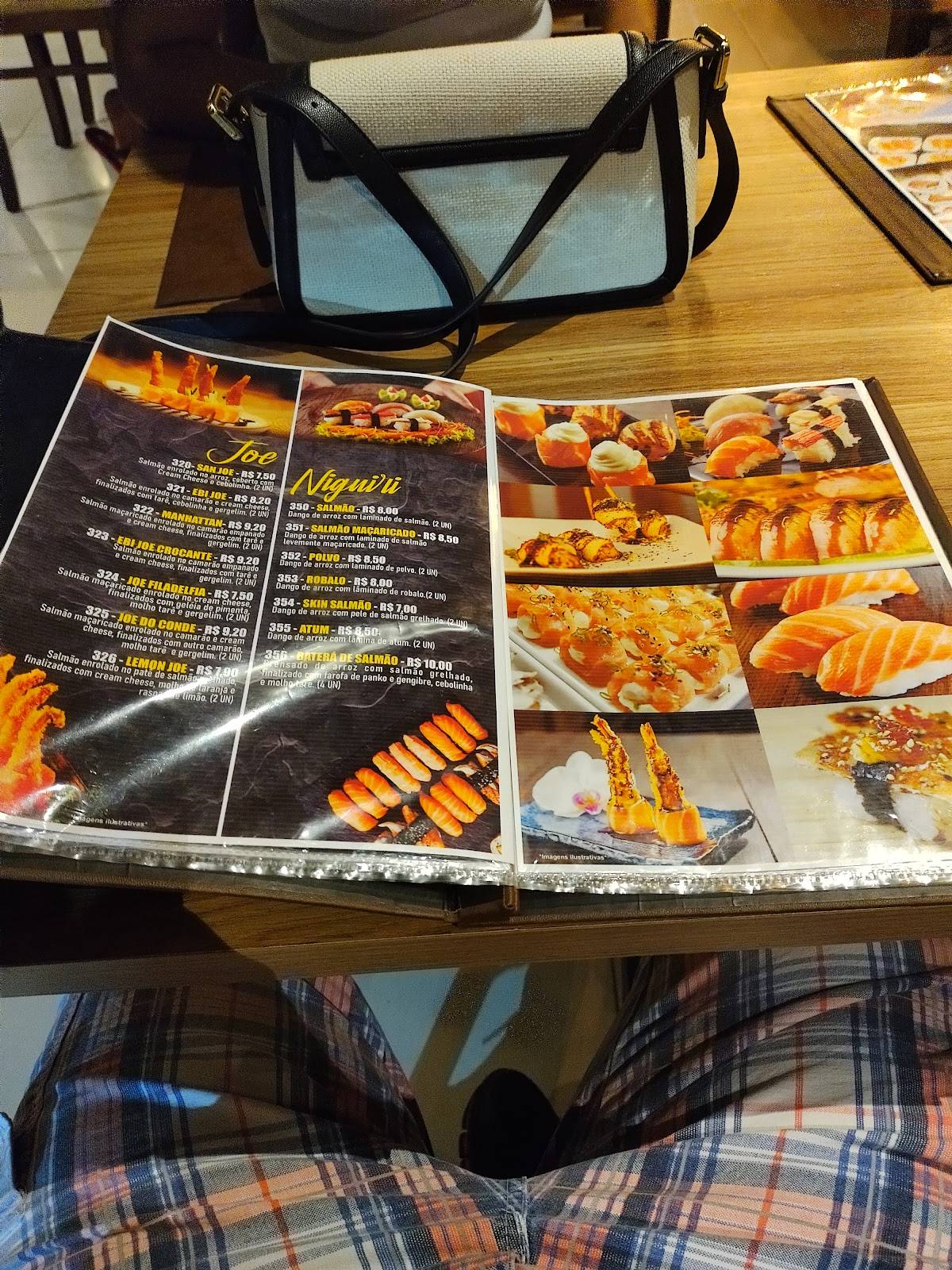 Carta del restaurante San Sushi e Pizza, Santa Inês