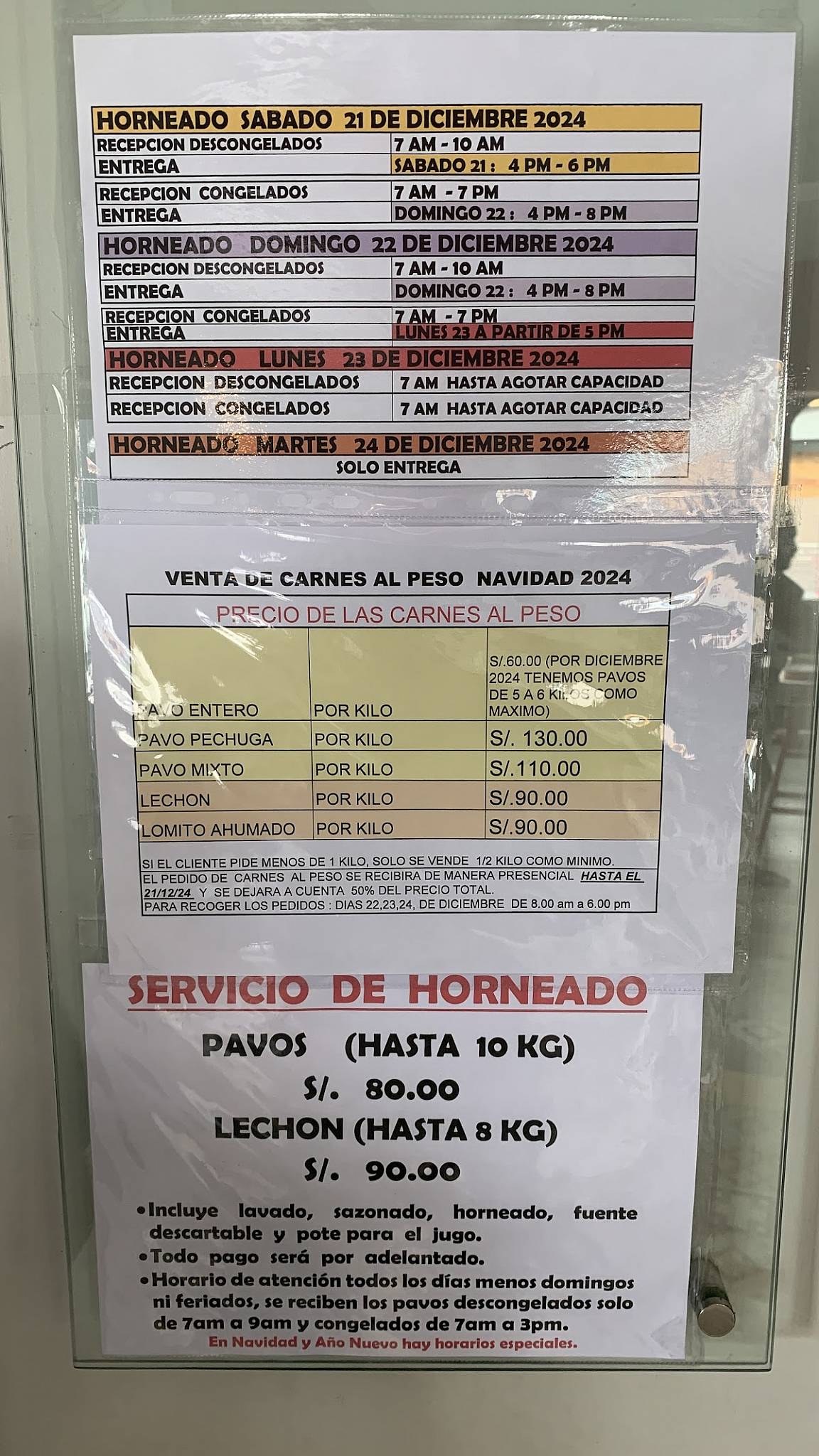 Carta del restaurante Sanguchería El Peruanito, Miraflores