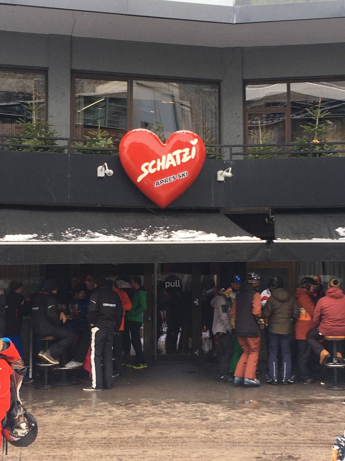 Speisekarte von Schatzi-Bar, Ischgl